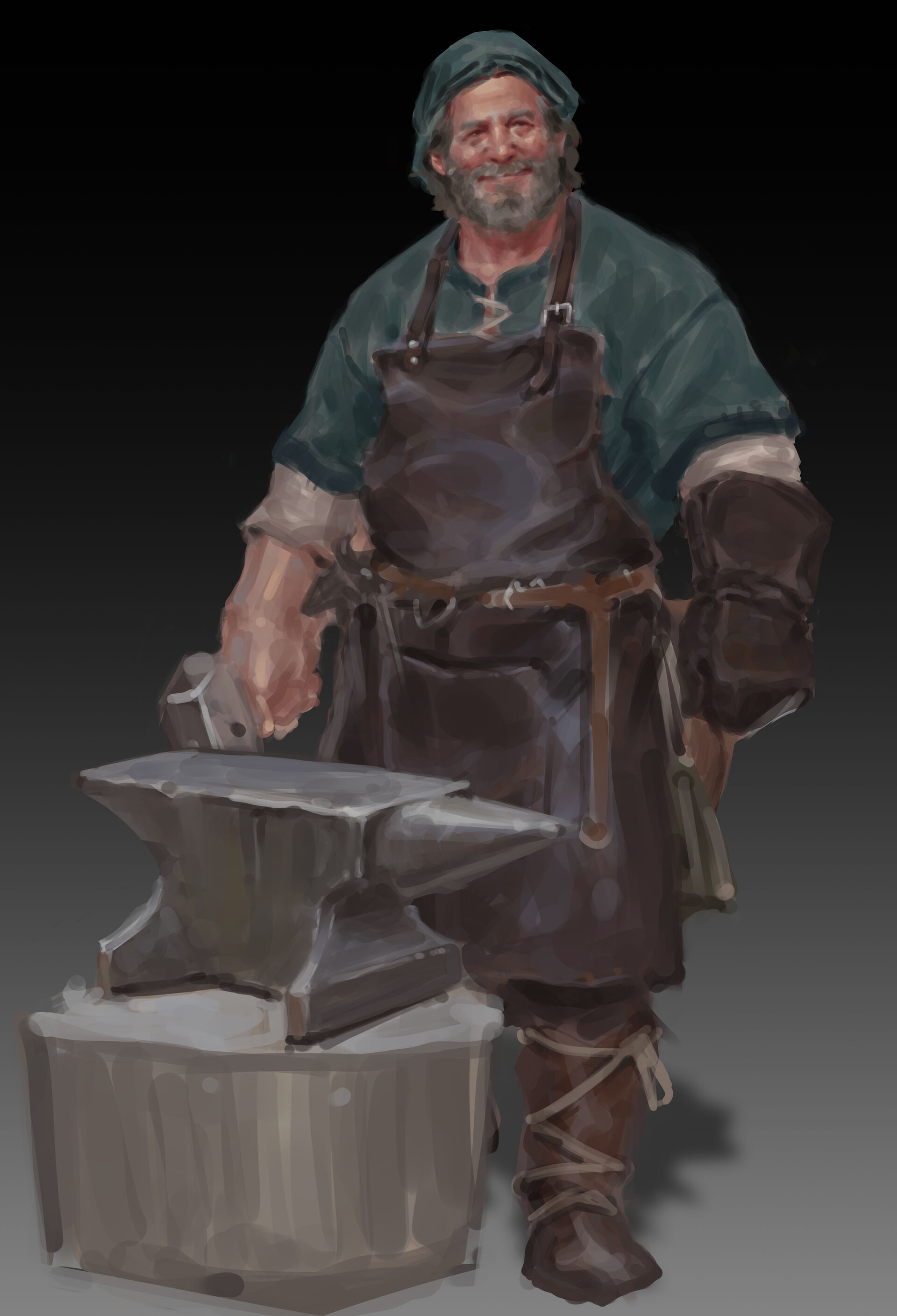 ArtStation - Eragon fanart- Horst the Blacksmith