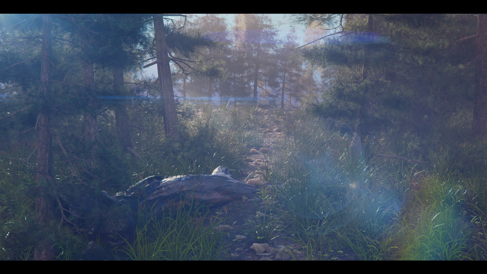 ArtStation - Mist forest