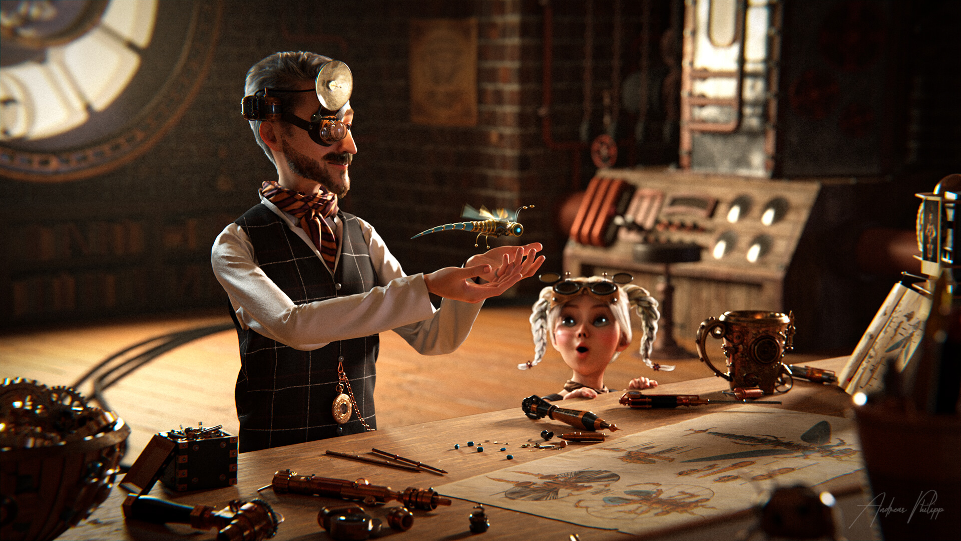 ArtStation - A Tinker’s Magic