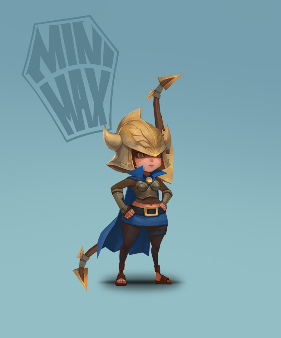 ArtStation - 2019 minimax artwork: chracter design