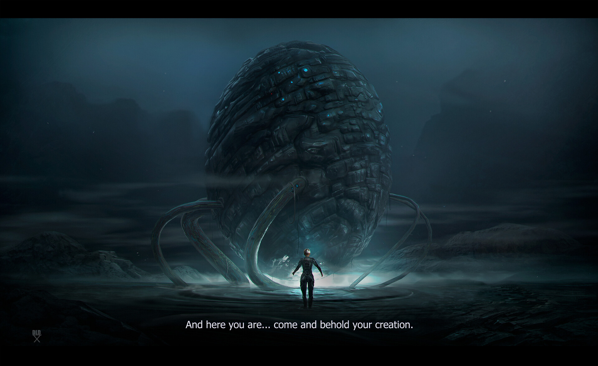 ArtStation - The egg in the end of the universe