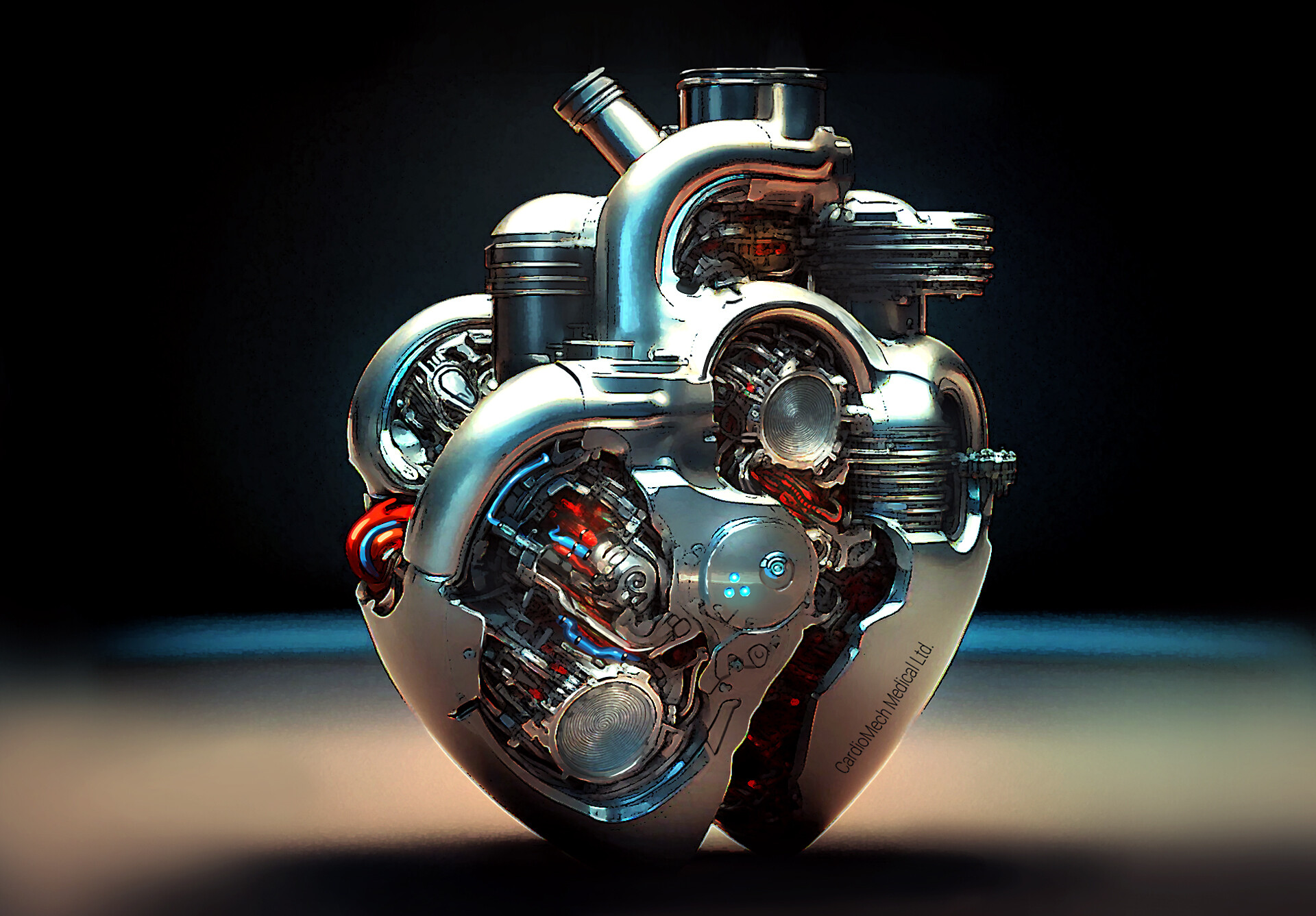 ArtStation - CardioMech Medical Ltd., Inspired by Future.