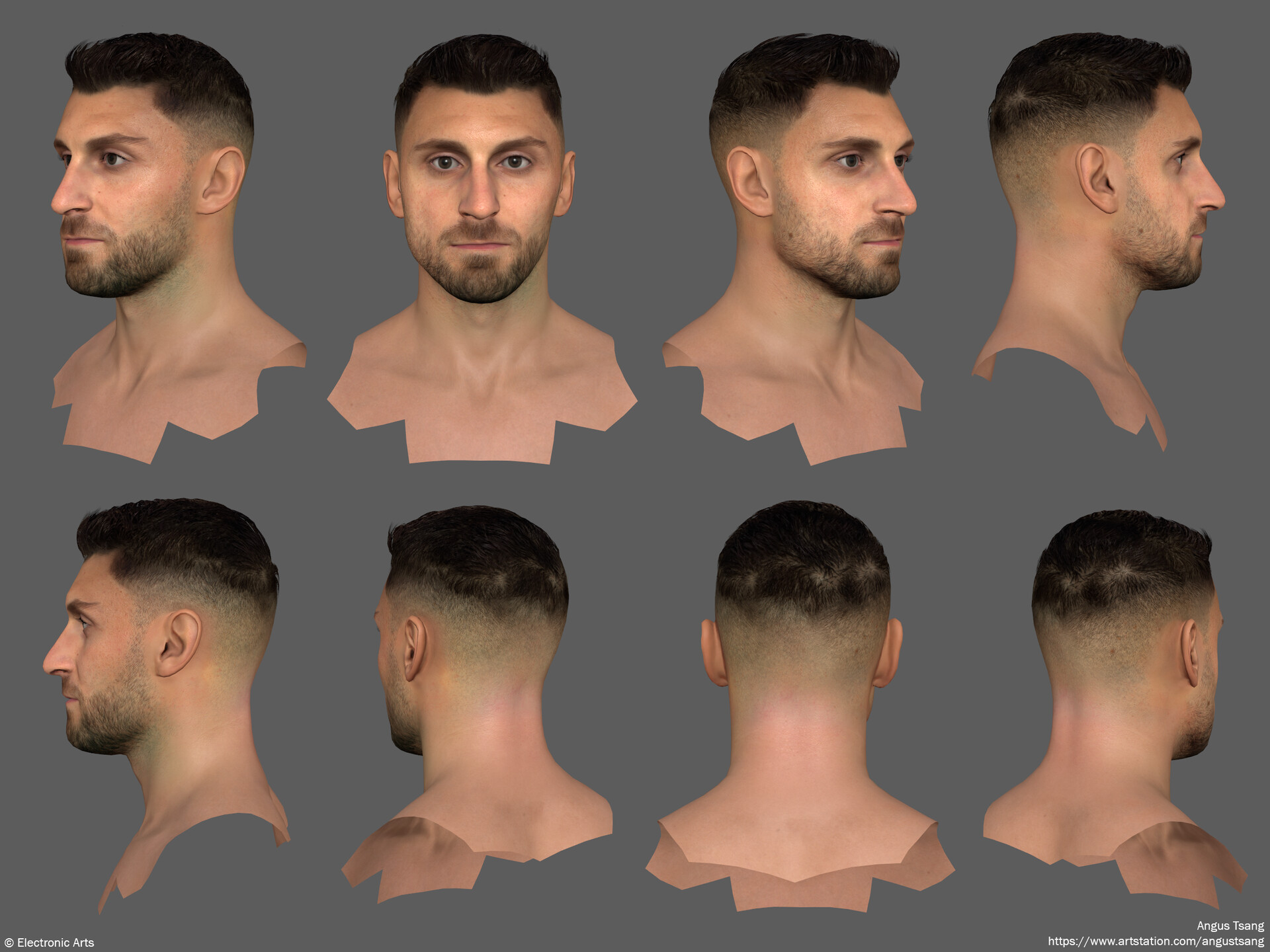 Angus Tsang - FIFA 23 Heads & Hair