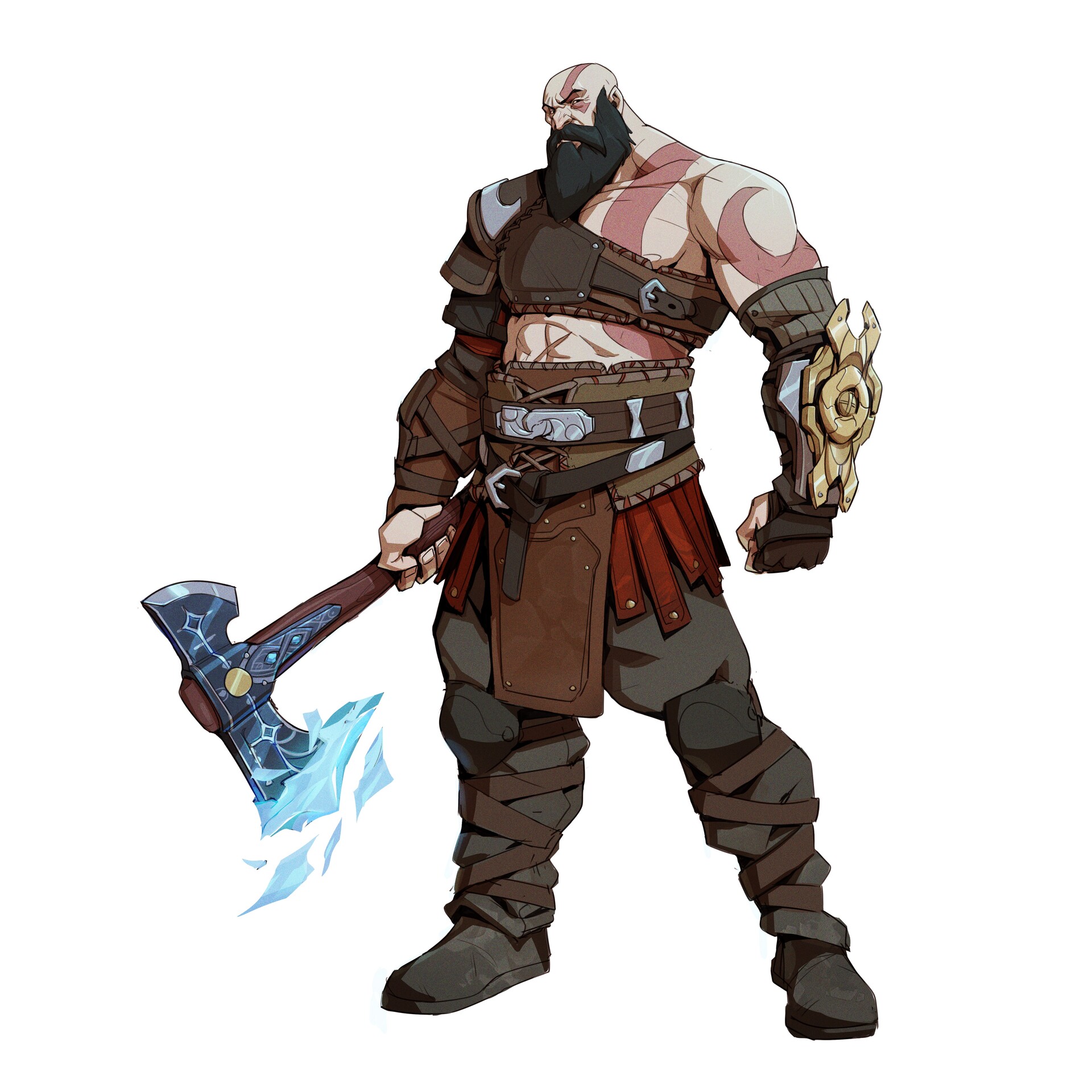 ArtStation - Kratos Fan Art