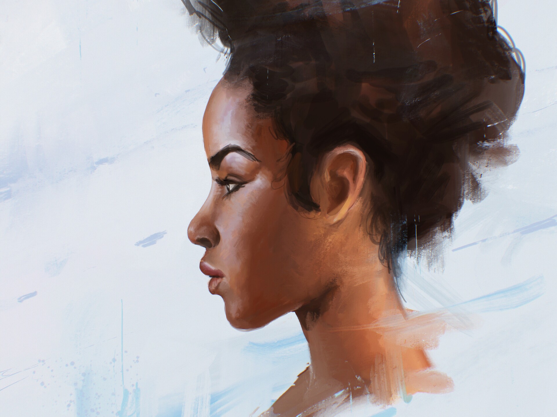 ArtStation - Side Profile