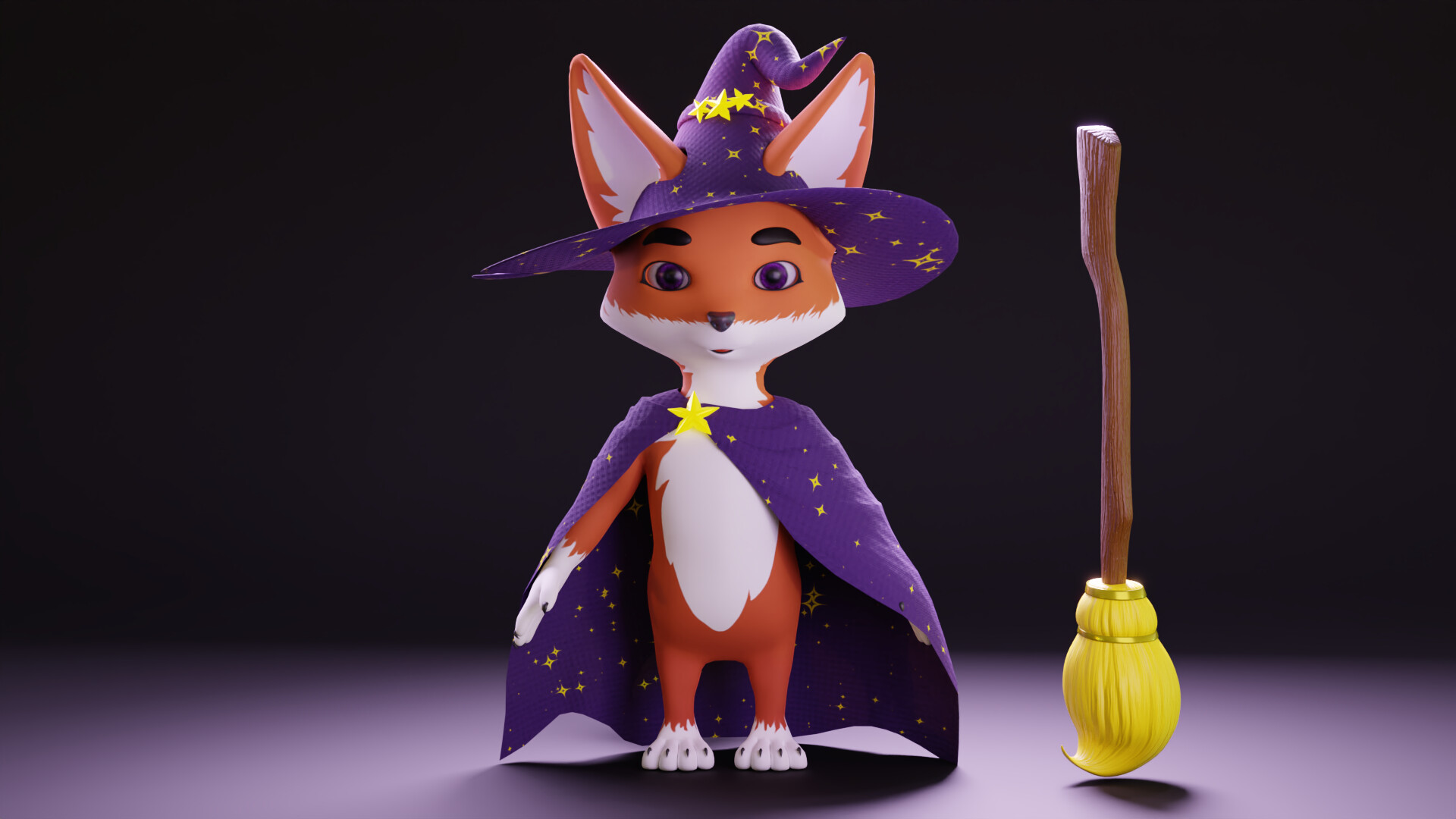 ArtStation - Witch fox