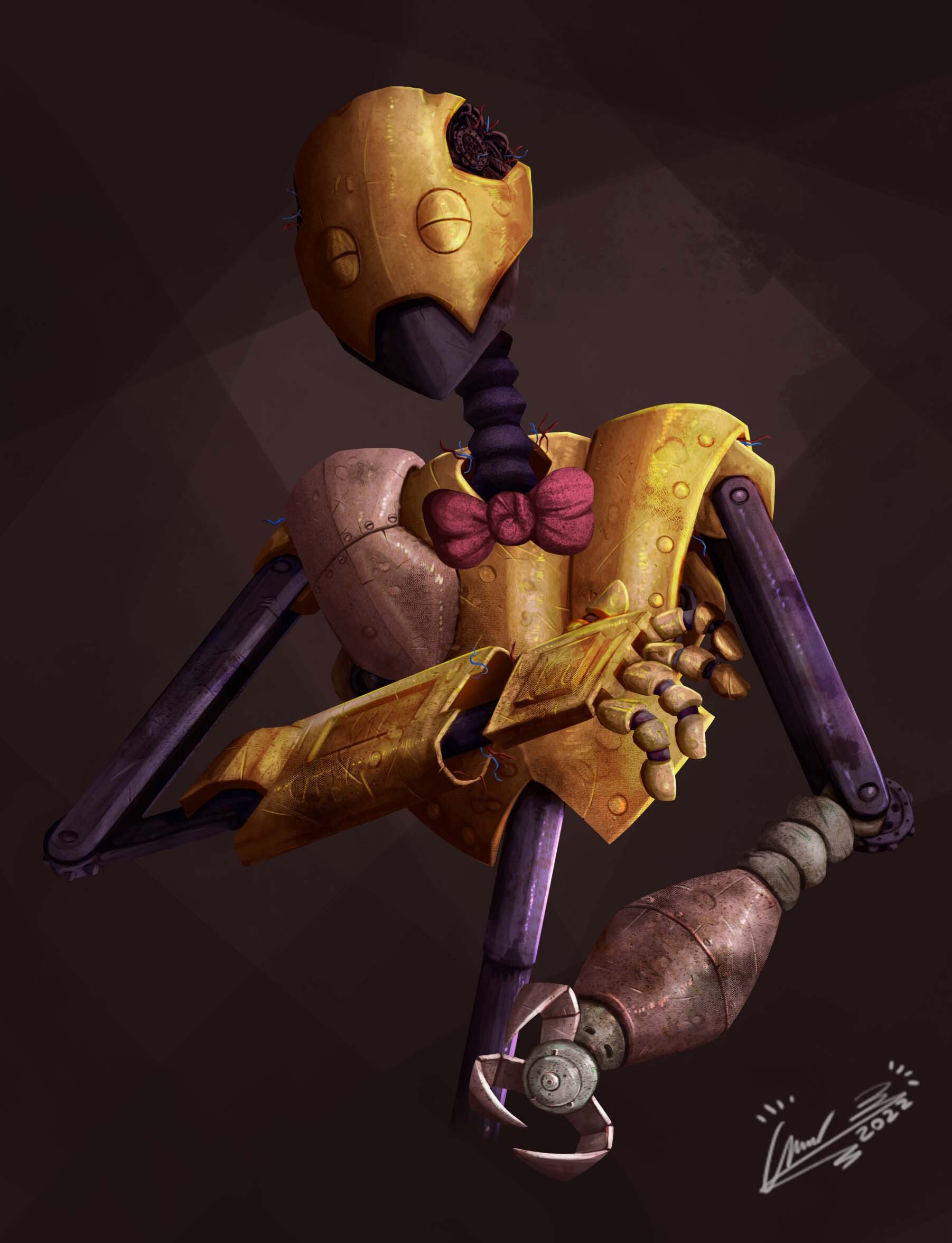 clockwork automaton art