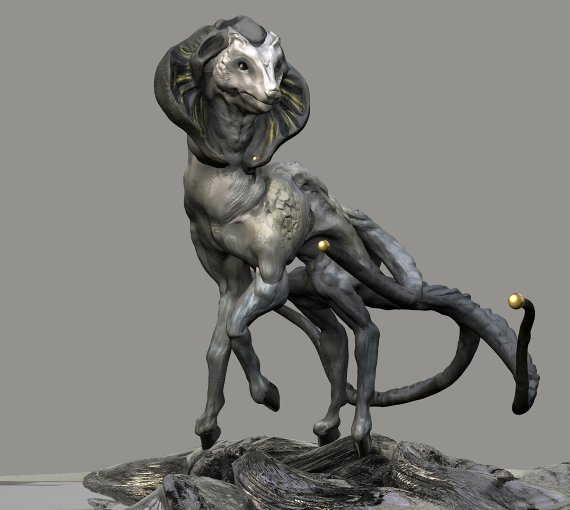 ArtStation - 3d Model Creature