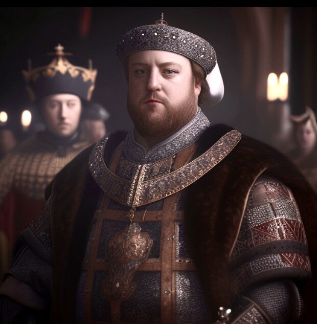 ArtStation - Henry VIII during the Reformation (1534)