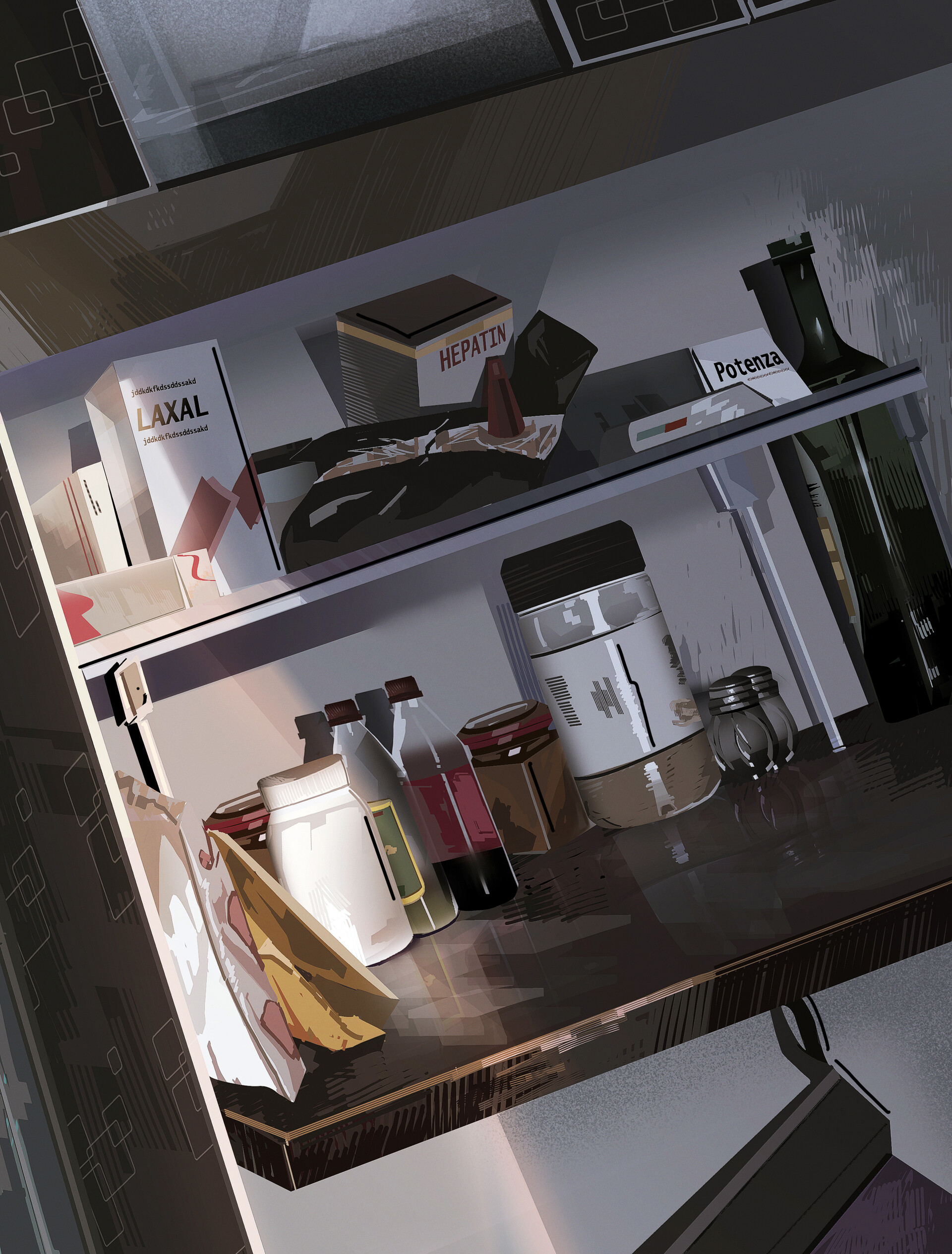 ArtStation - random kitchen stuff