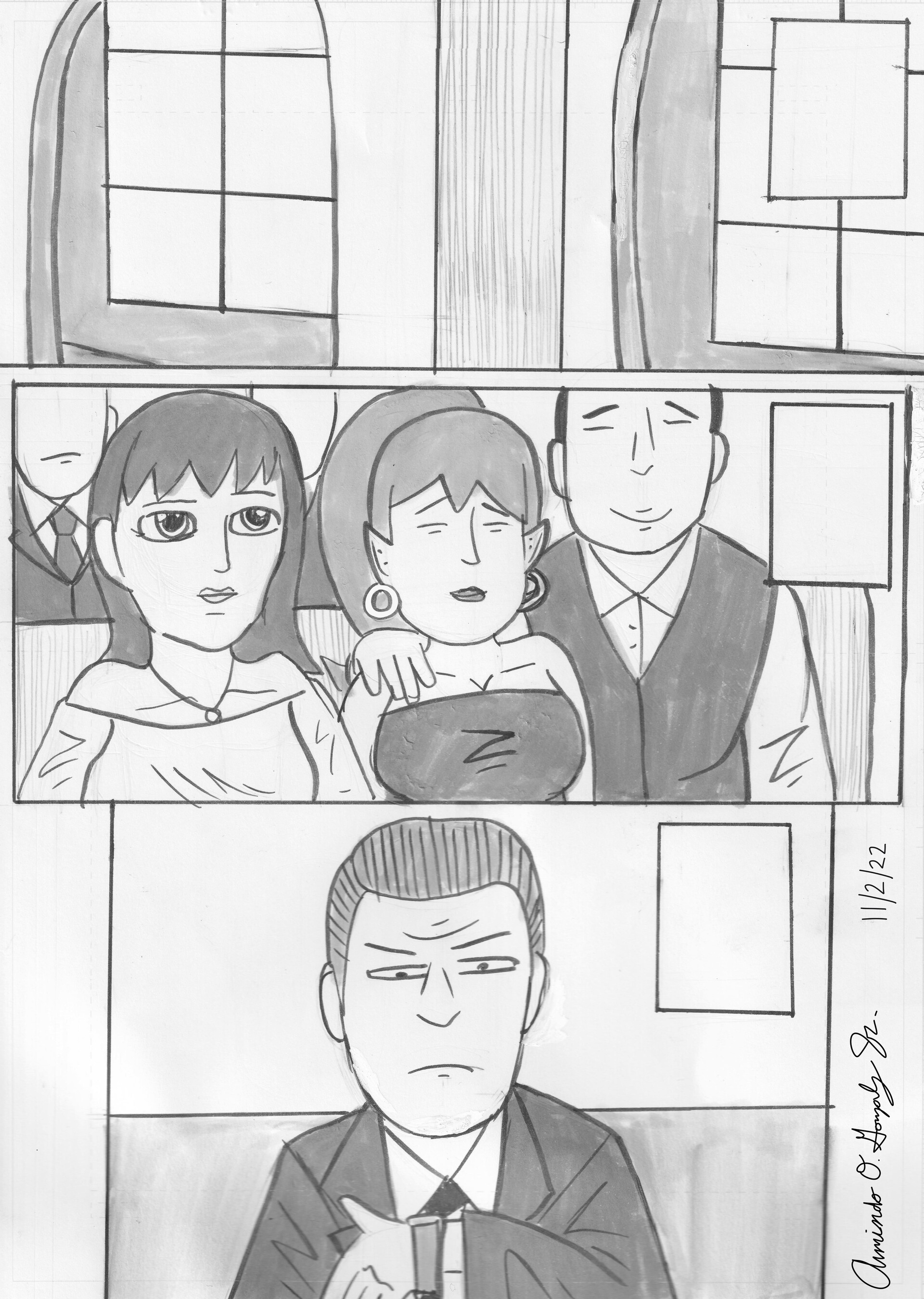 ArtStation - One Shot Draft Page 2022