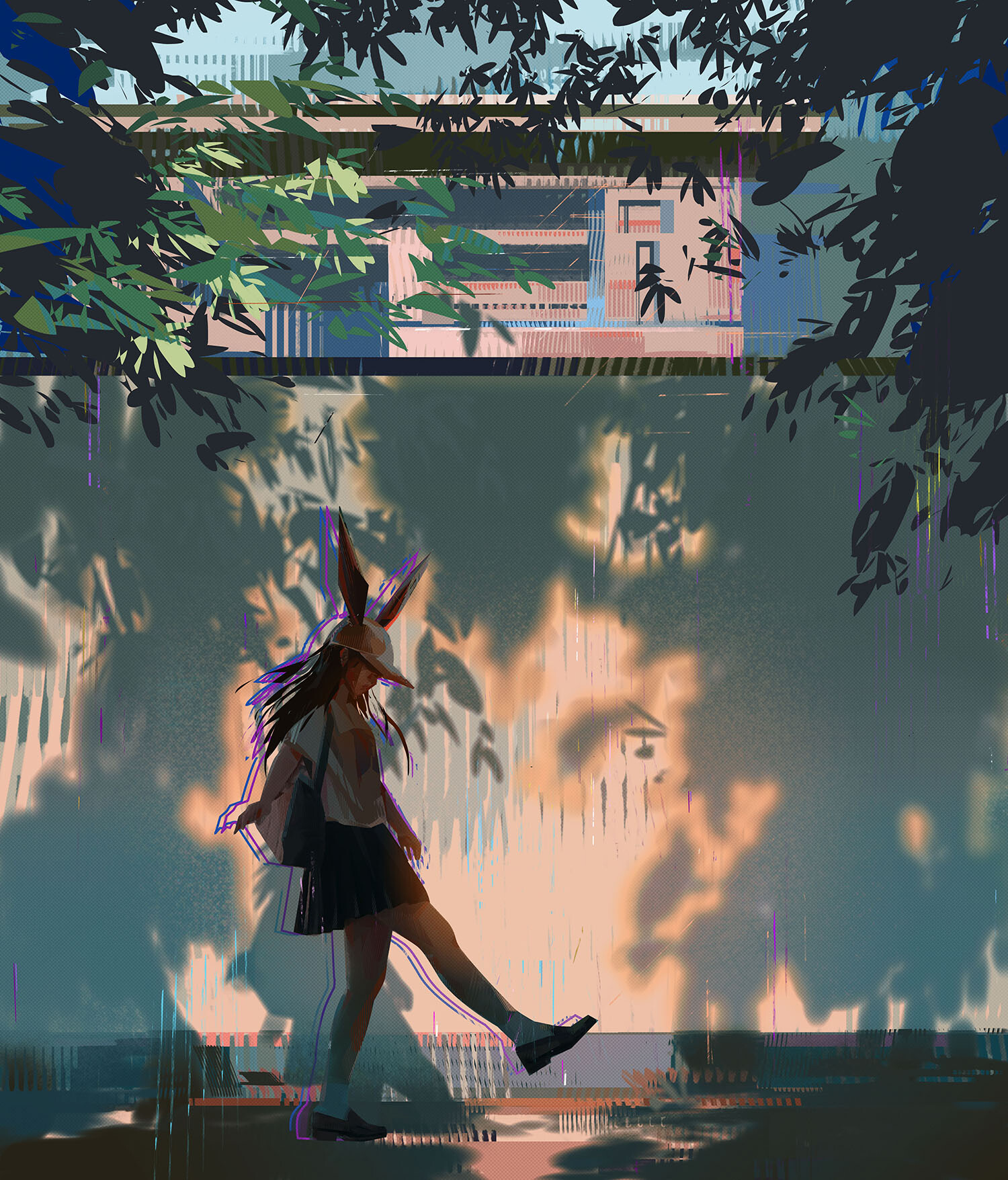 ArtStation - Bunny Girl Wandering