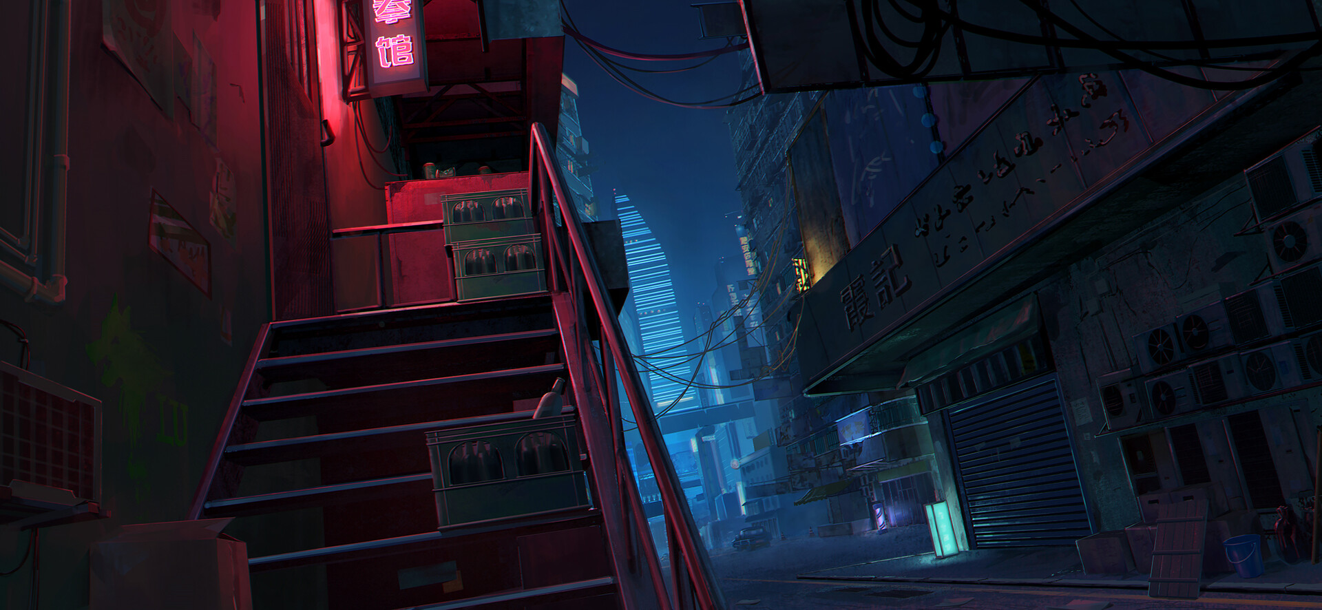 ArtStation - Night Street