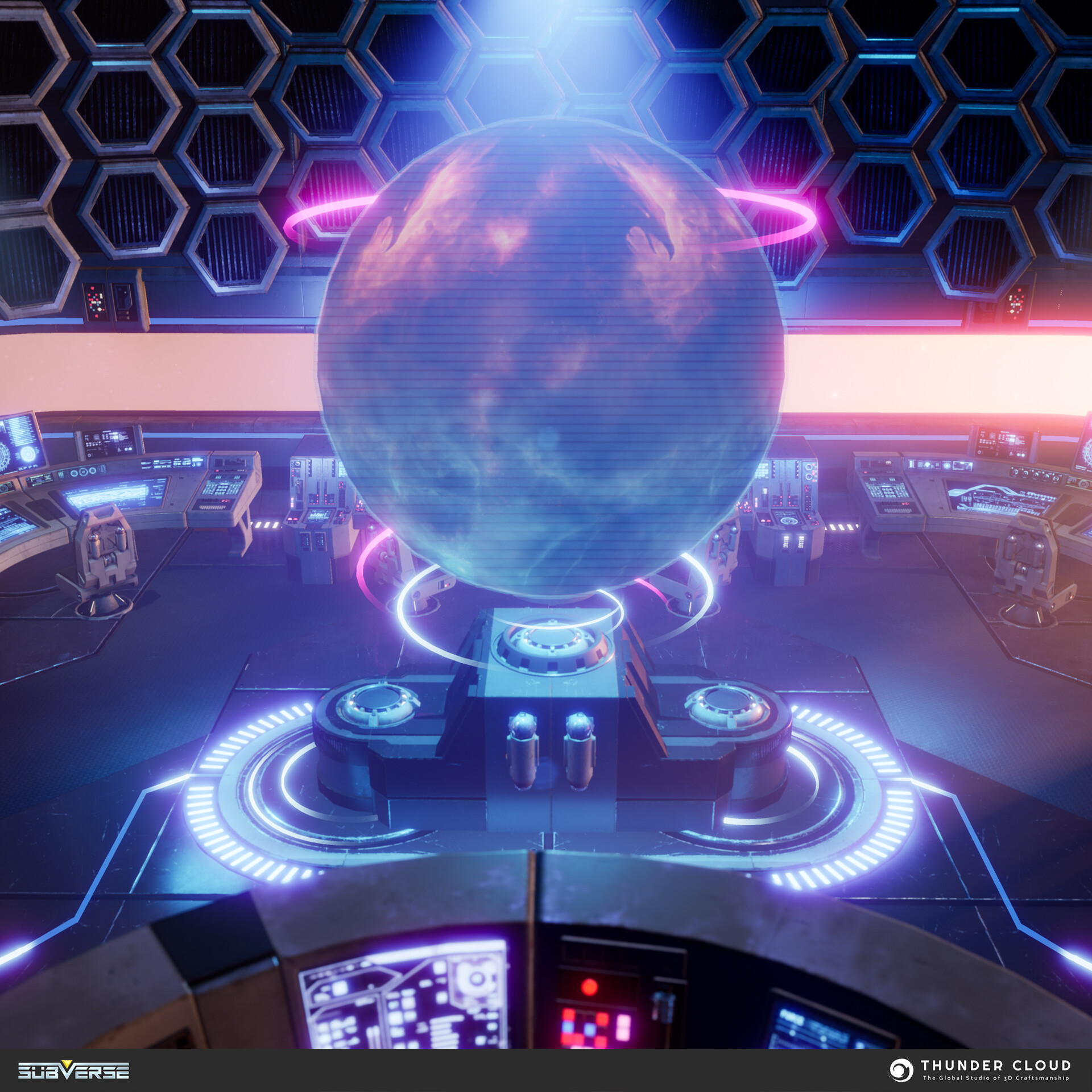 Thunder Cloud Studio - Subverse - ENV Concept Showcase