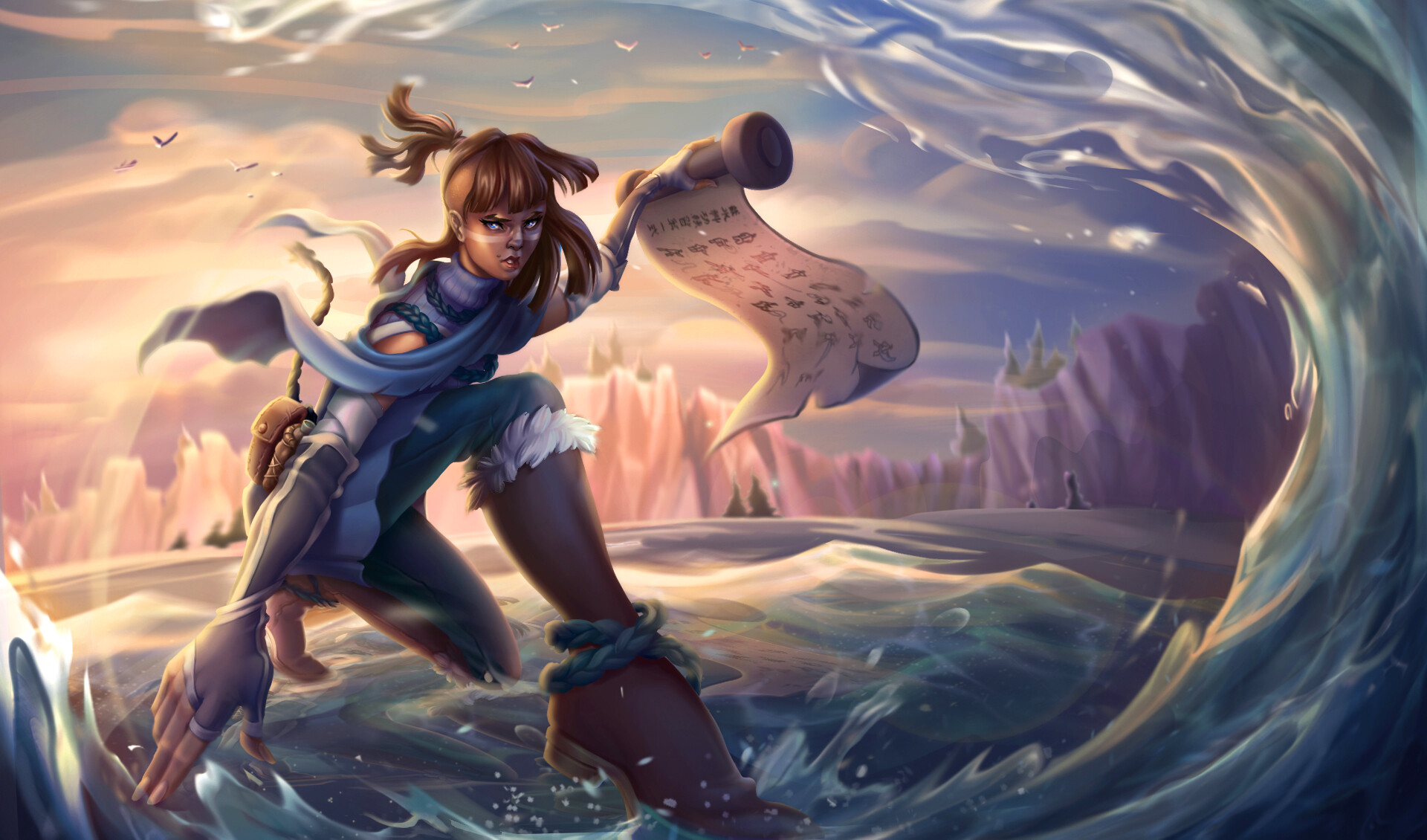 ArtStation - Yuki the waterbender