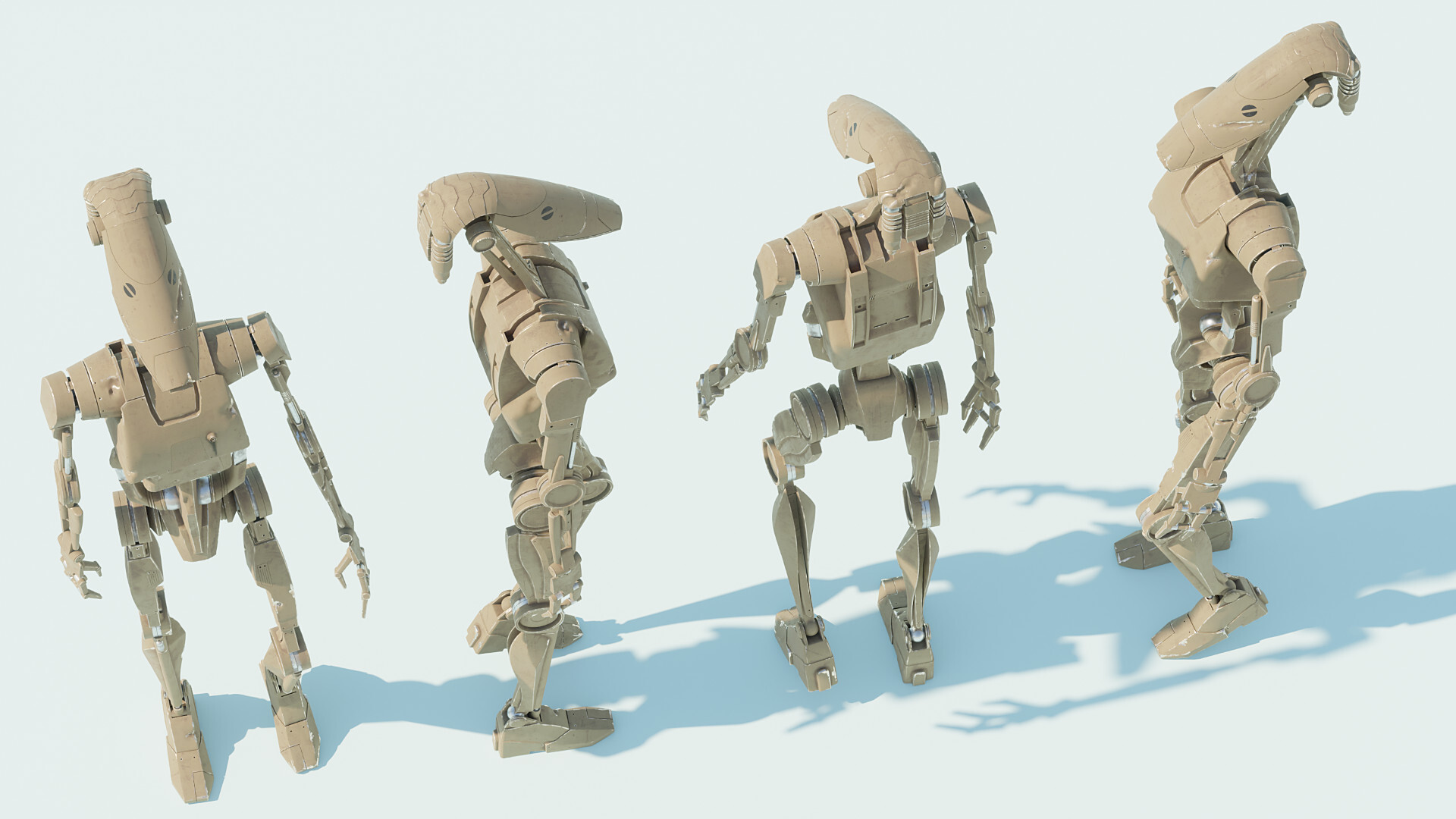 Tegnemaskin - B1 Battle Droid