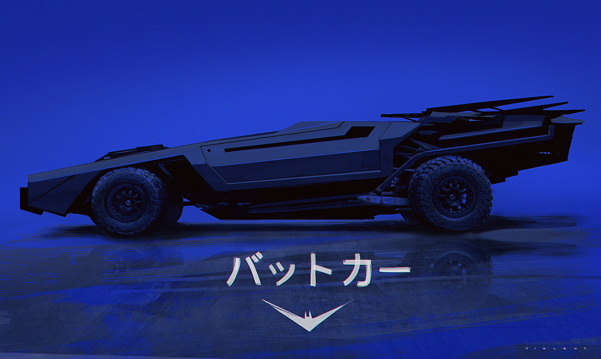 ArtStation - bruce's car #1