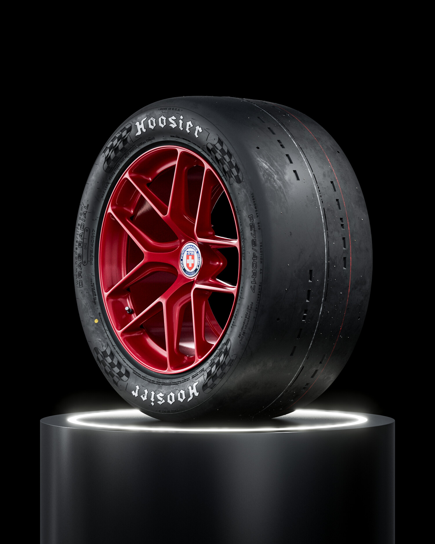 ArtStation - Hoosier D.O.T. Drag Radials DR2 Slick • 275/40 R17 (Real ...