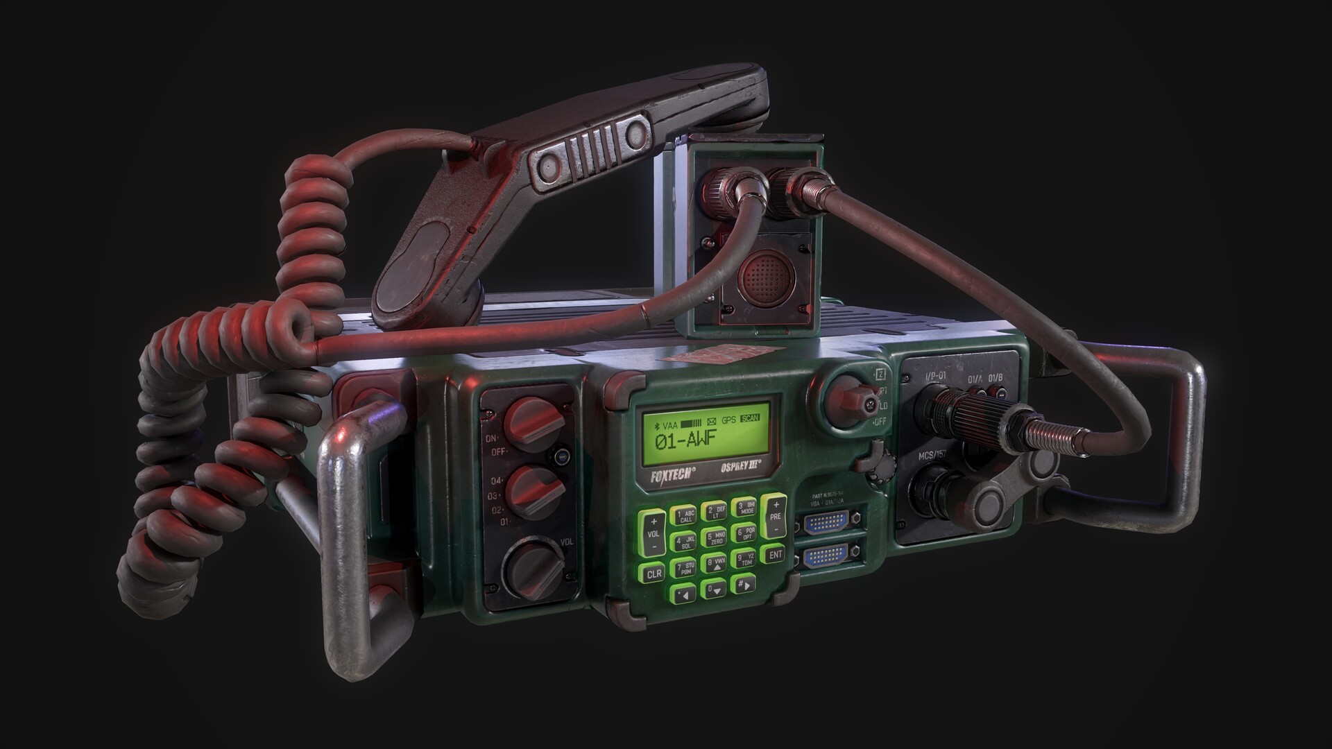 ArtStation - Another Militar Radio