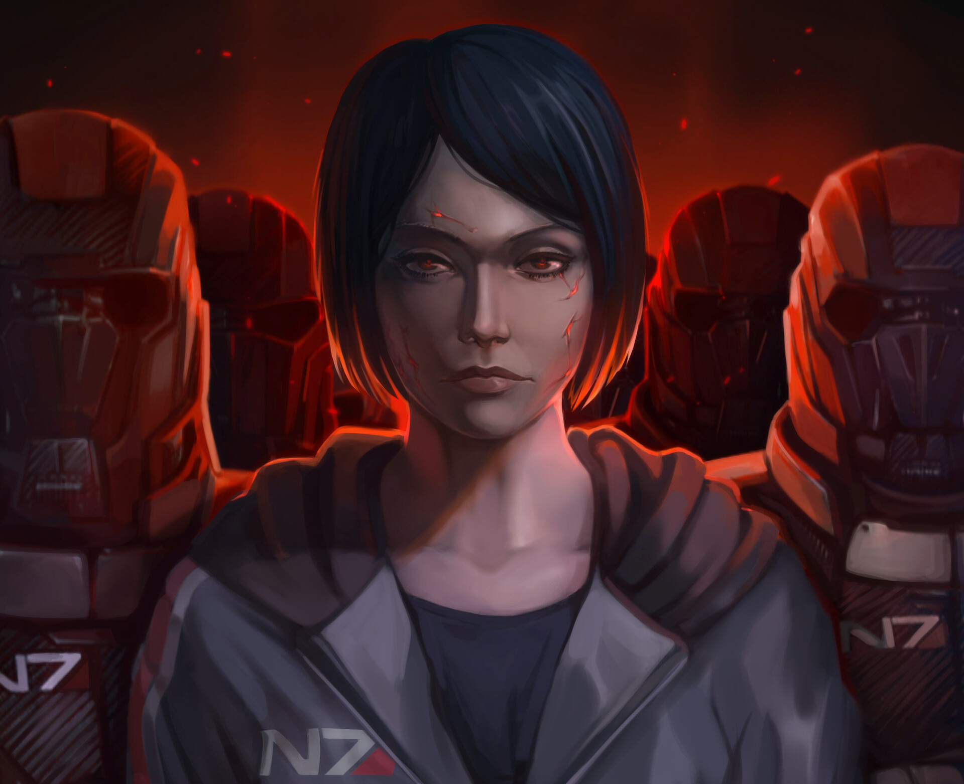 ArtStation - Commander Shepard | Mass Effect