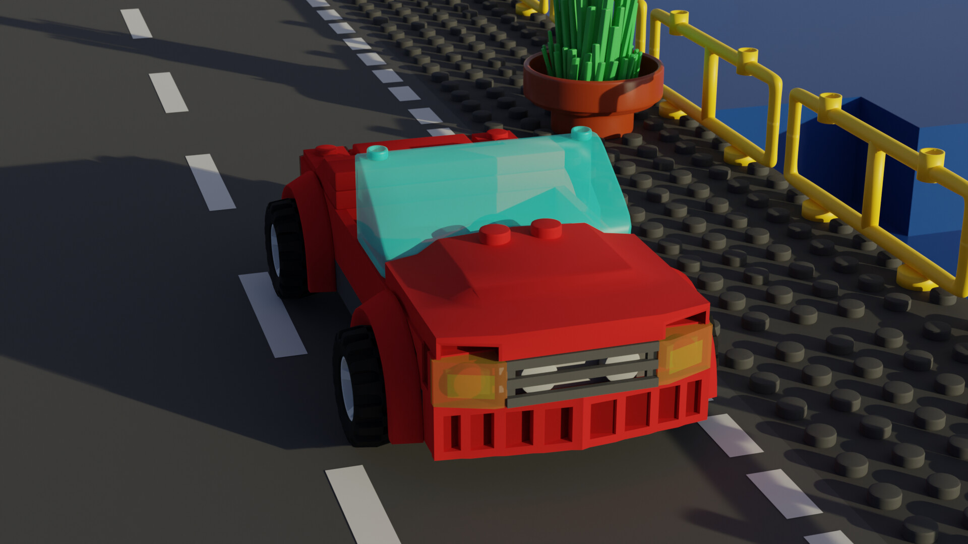 ArtStation - Lego Car Animation