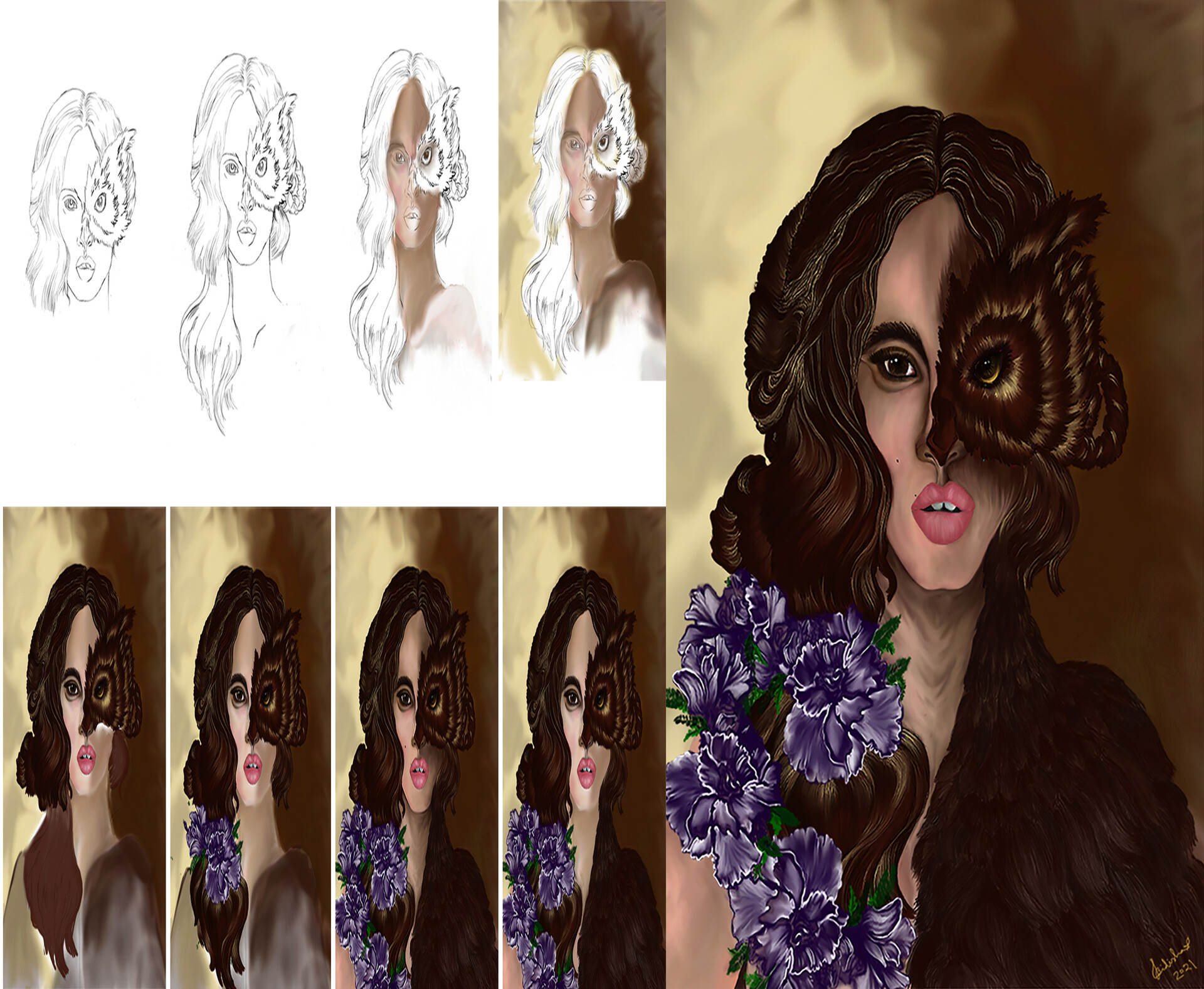 Bidisha Das - Artwork in PS