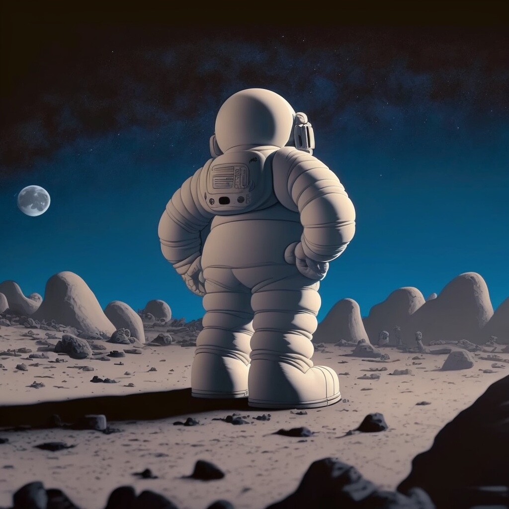 ArtStation - Moon man