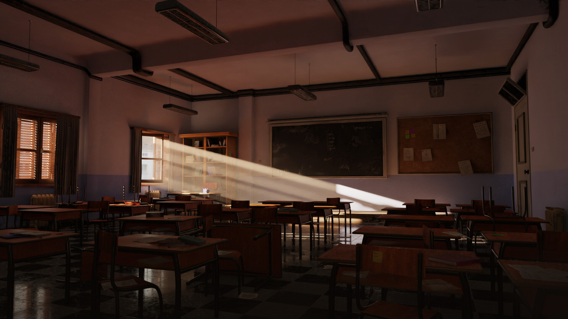 ArtStation - Closed Classroom