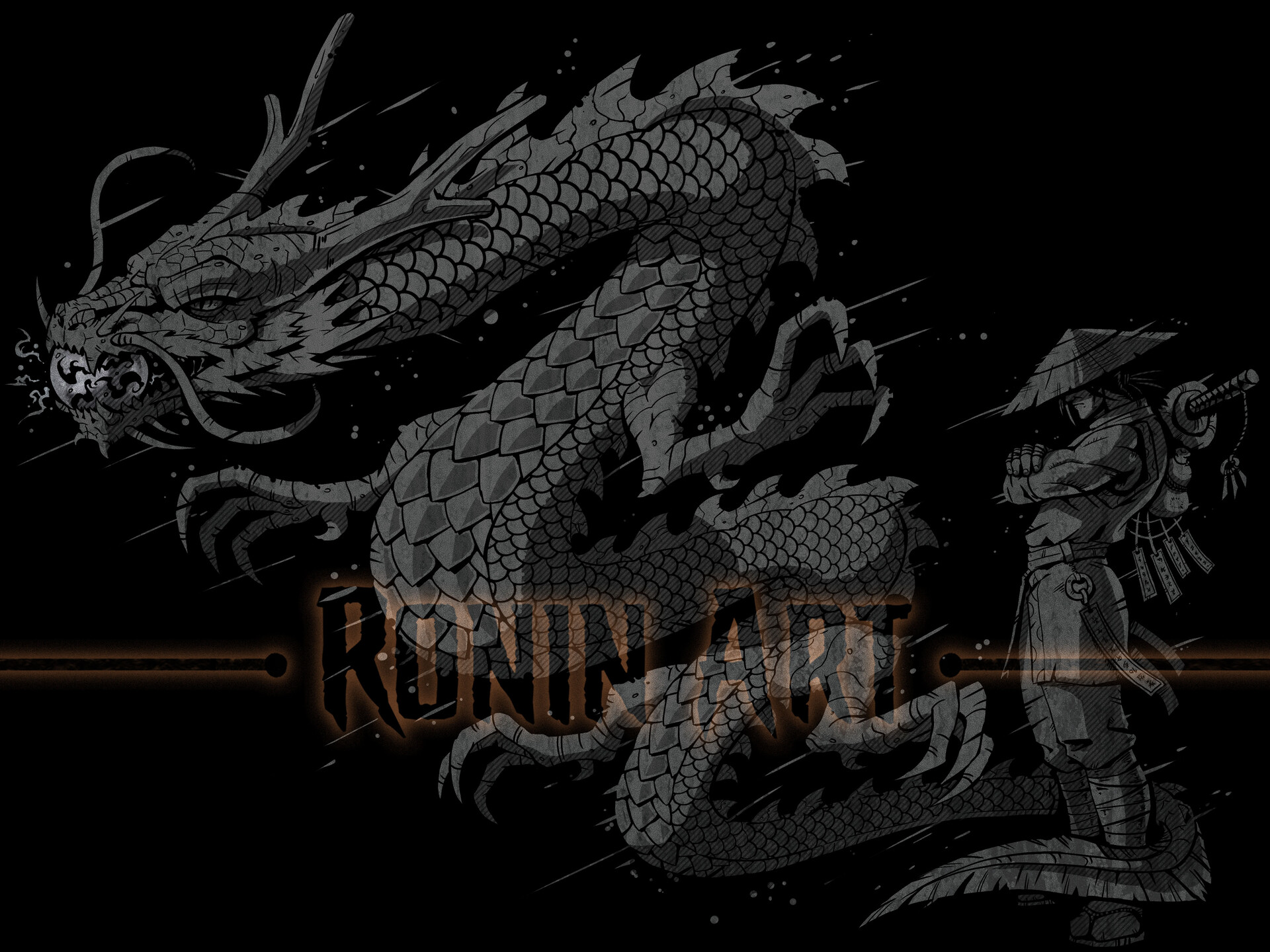 ArtStation - Main menu background for Battle Realms: Zen Edition