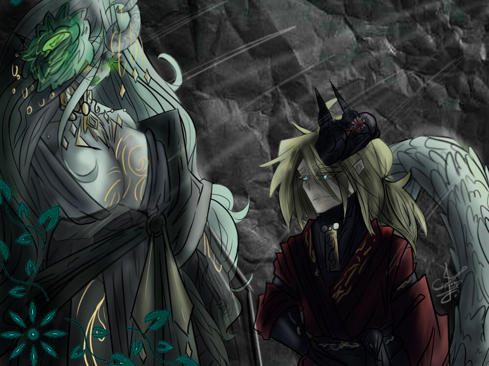 ArtStation - Ume and Hero