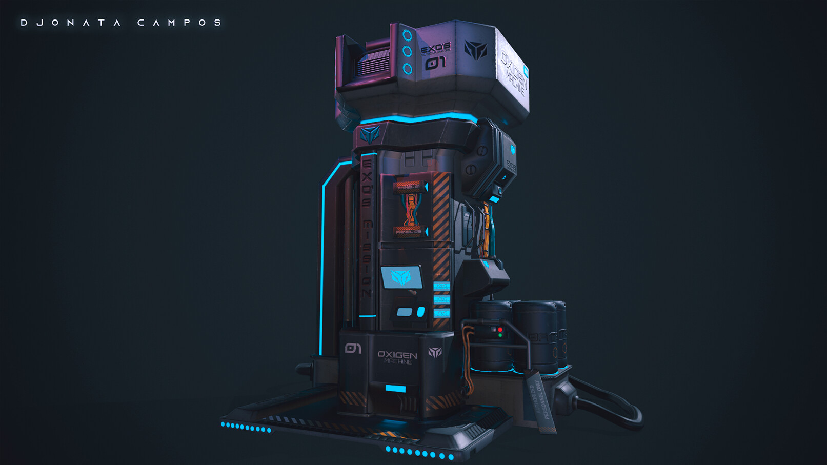 ArtStation - Oxygen Machine - Real time
