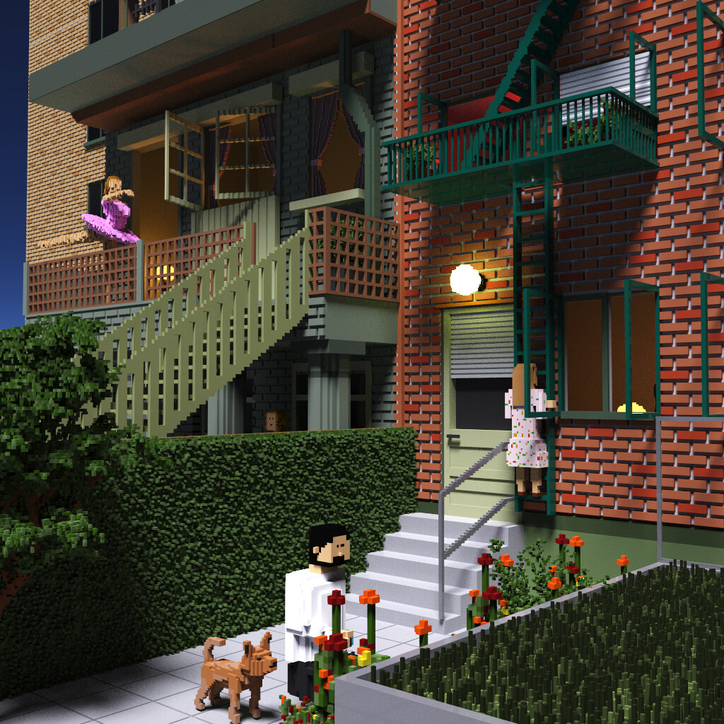 ArtStation - Rear Window