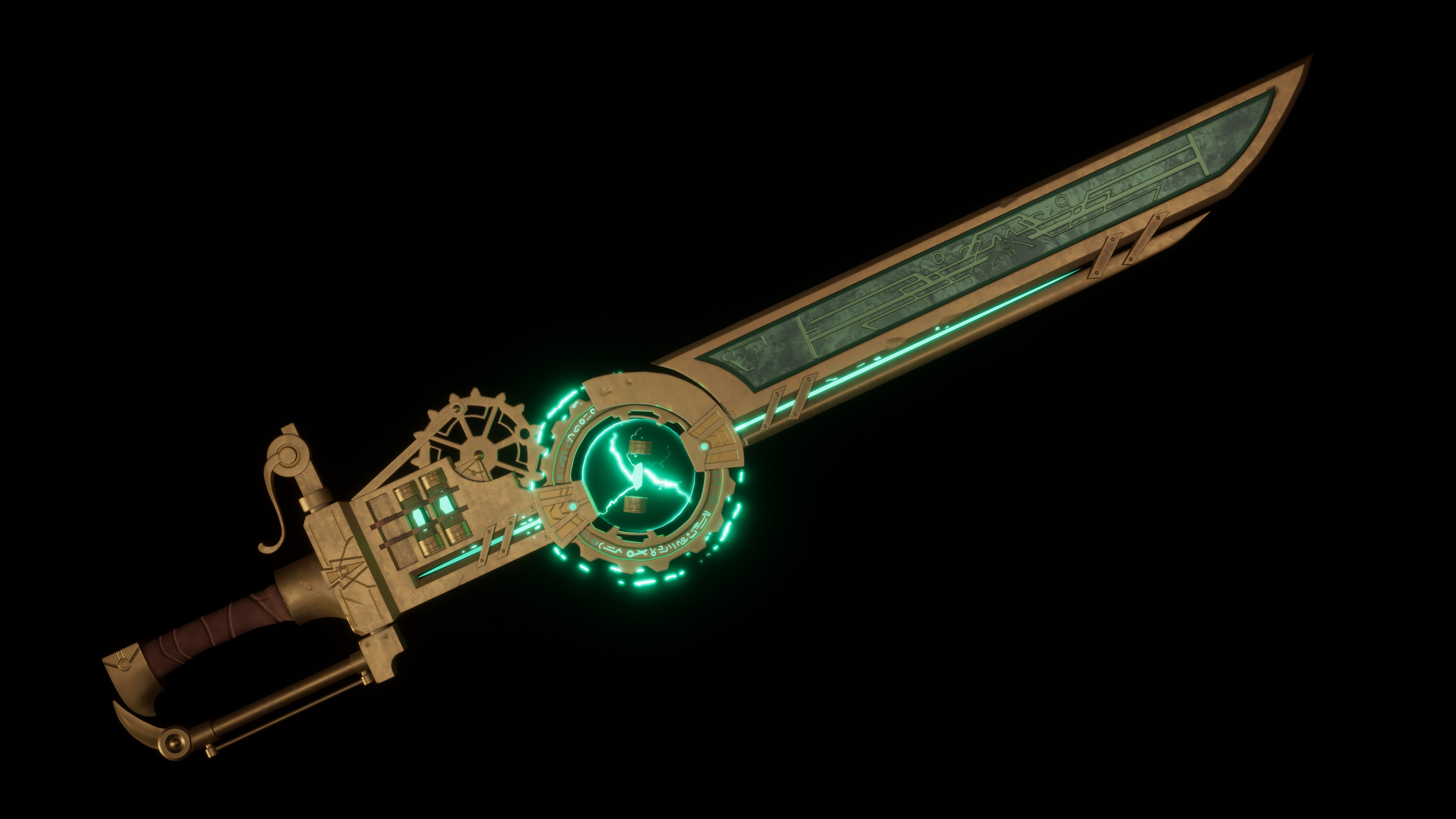 Michael Trevett - Steampunk Sword