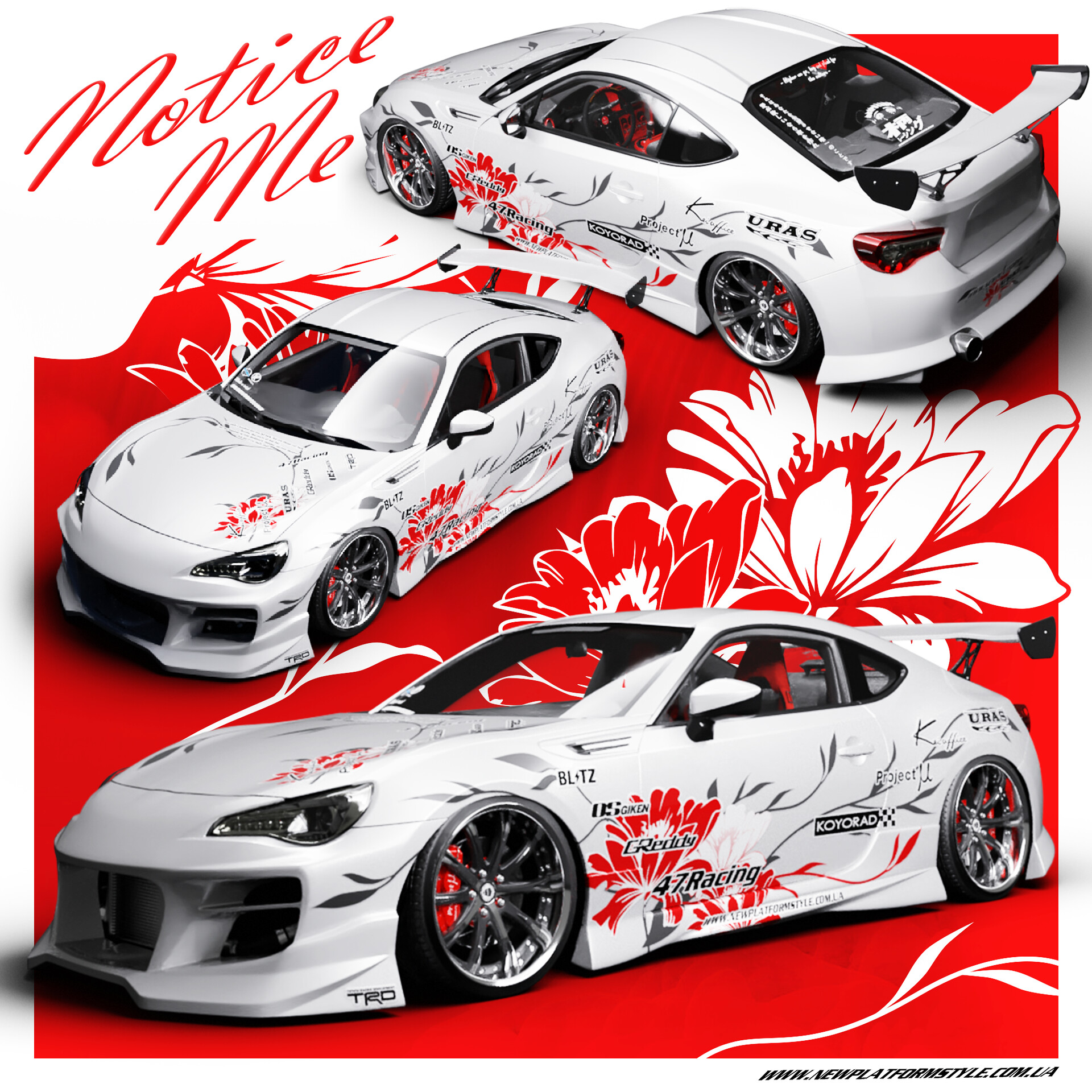 ArtStation - GT86 (BRZ/FRS) URAS TYPE-S