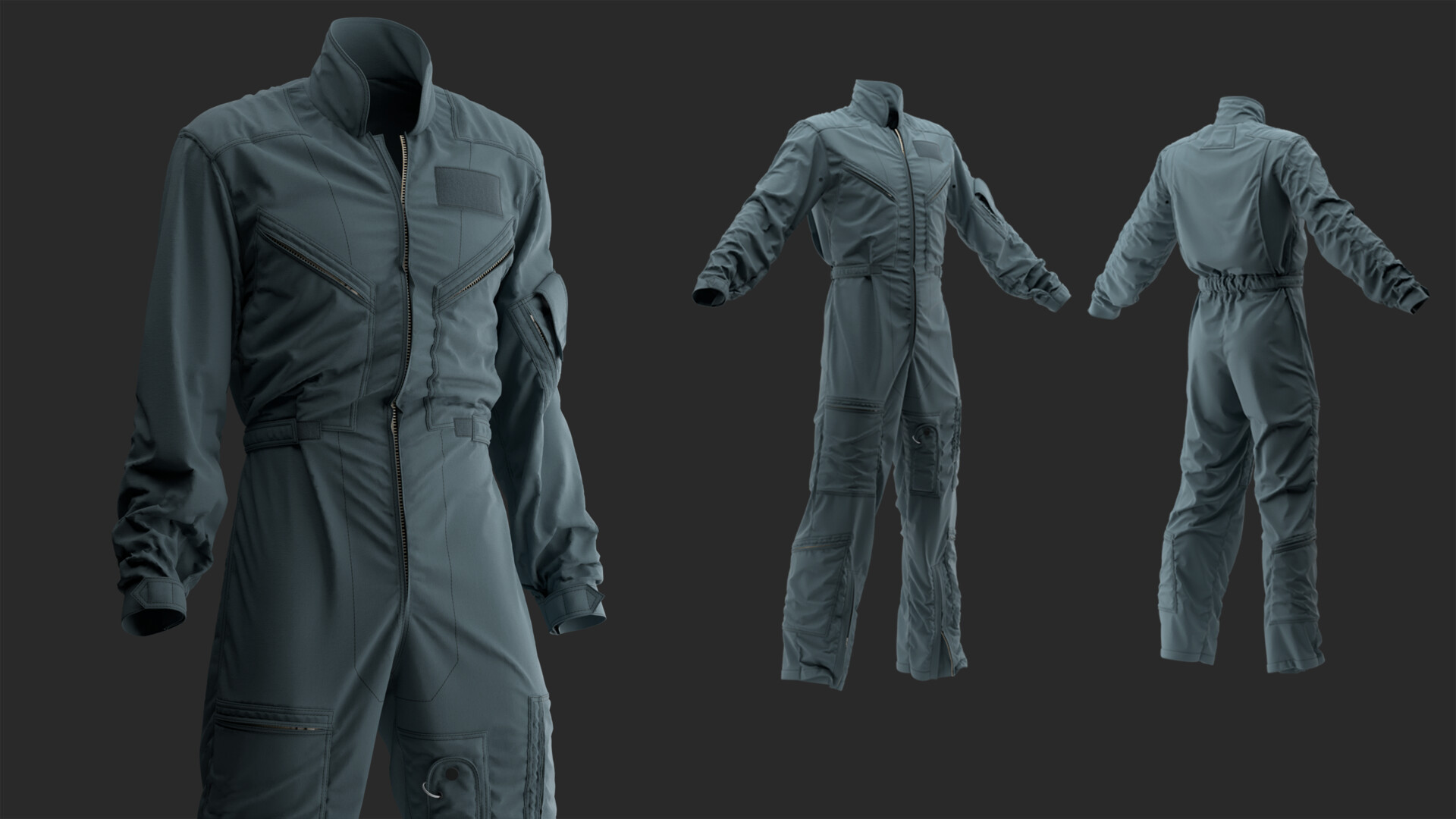 ArtStation - Flight suit