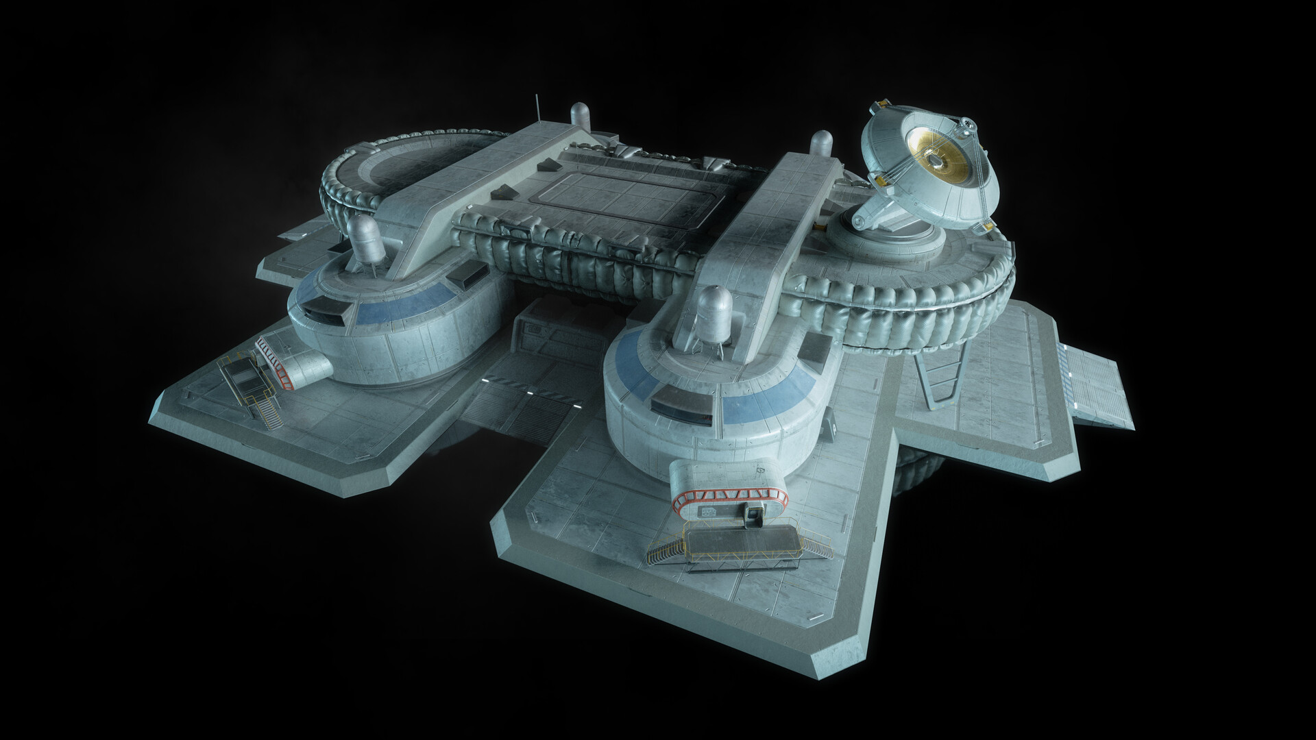 Luis Tornel - KitBash3D Lunar Base Product Shots