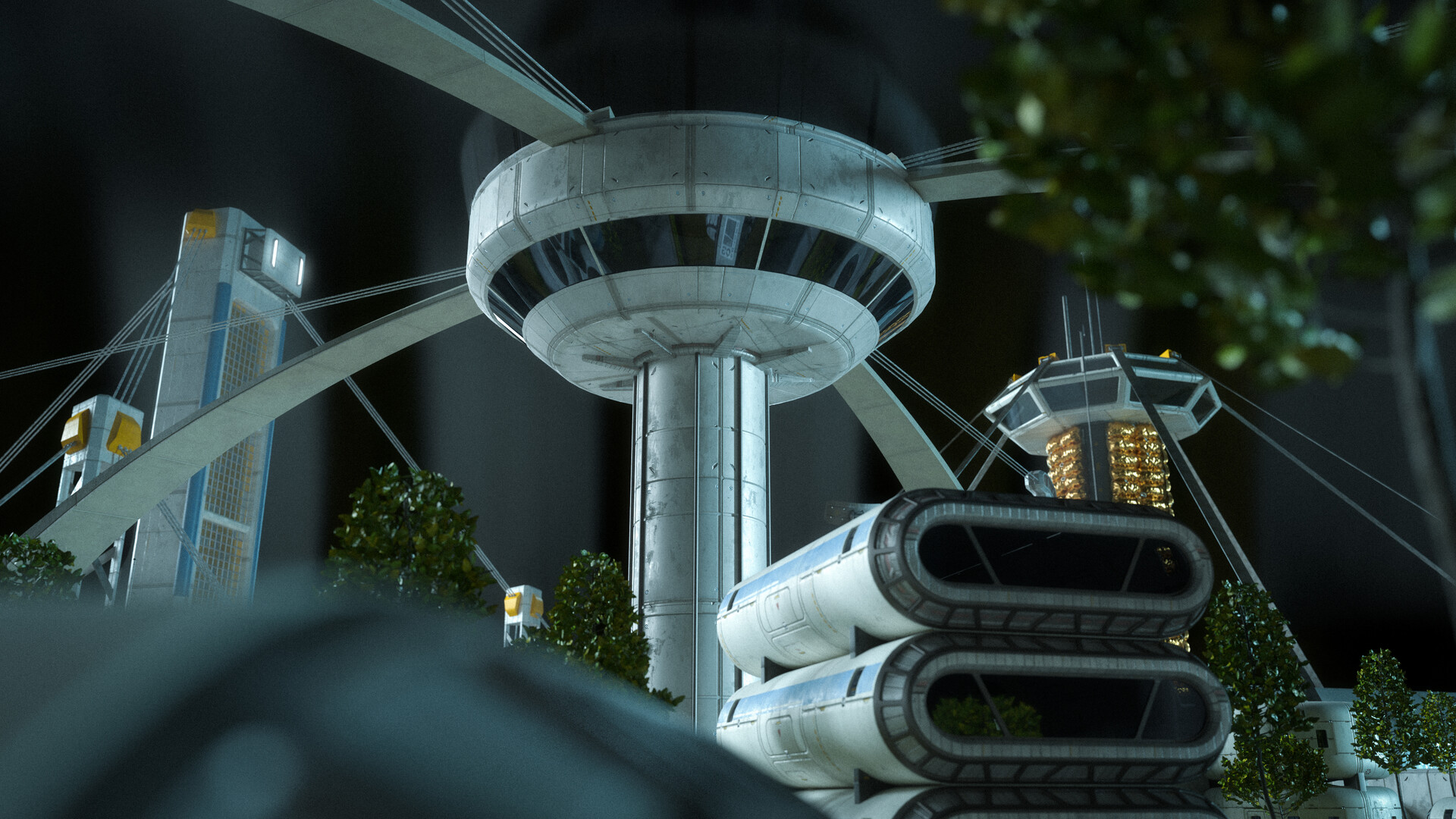 Luis Tornel - KitBash3D Lunar Base Product Shots