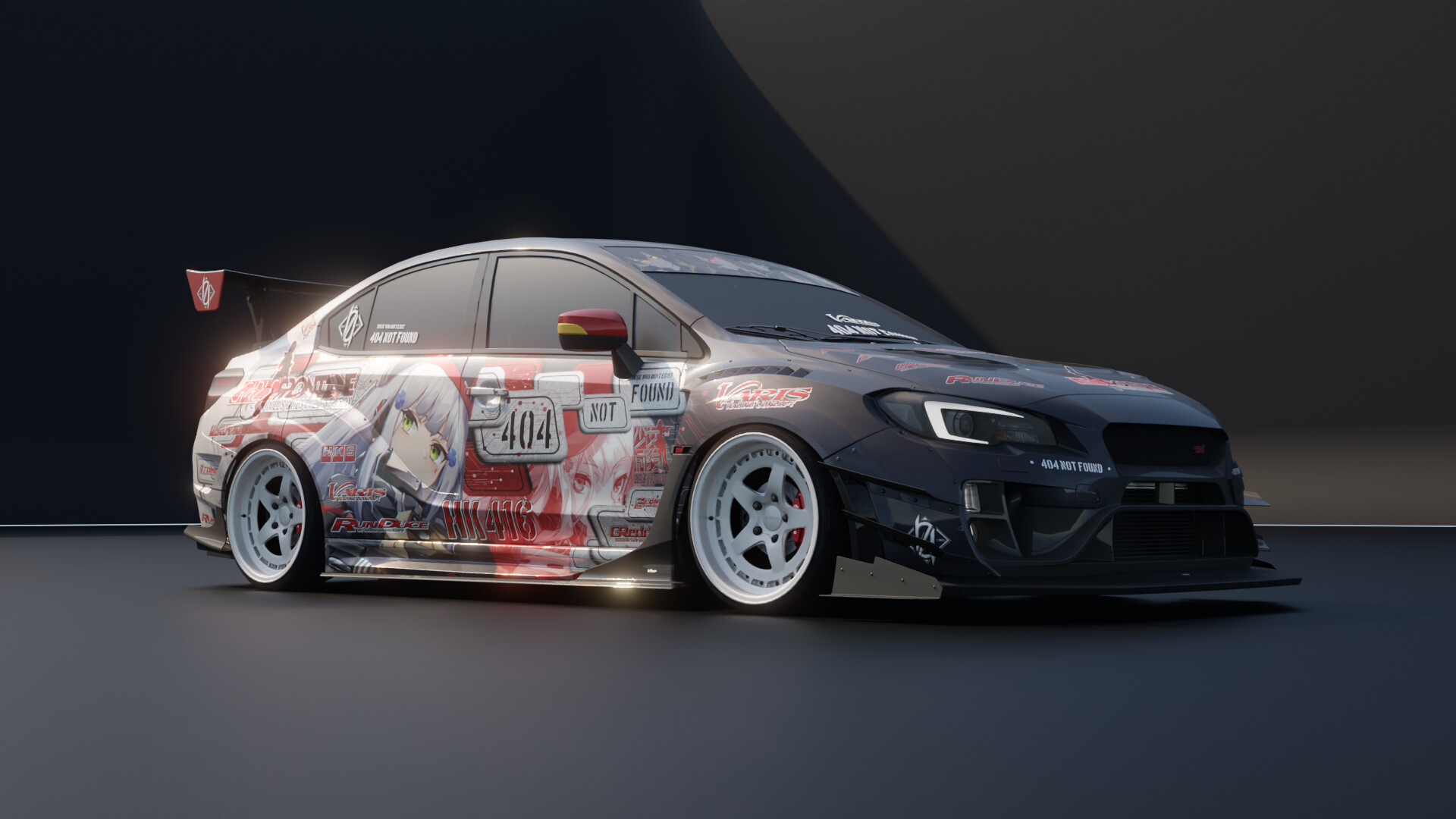 ArtStation - Subaru WRX STI Varis Itasha