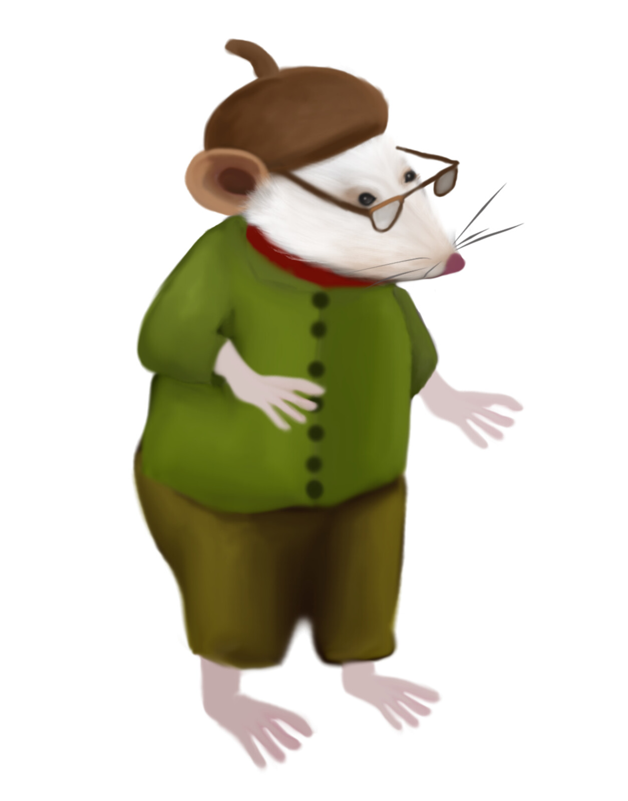 Natasha McGhie Online - Cottage Core Style Mouse