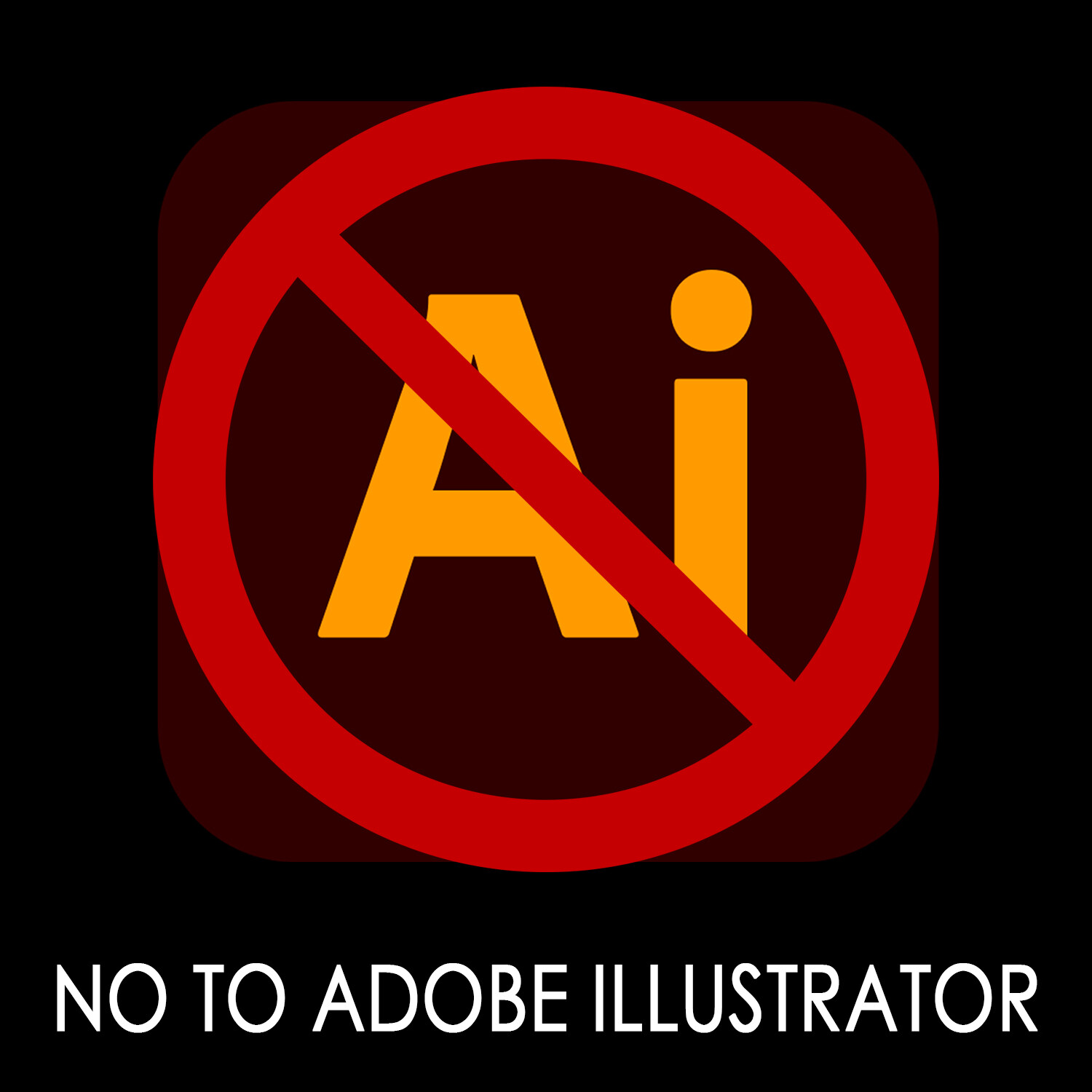 ArtStation - No to AI: Adobe Illustrator Strike 2
