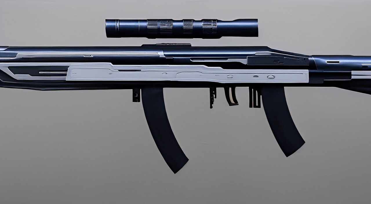 ArtStation - Sci-fi ak-47, futuristic fiction
