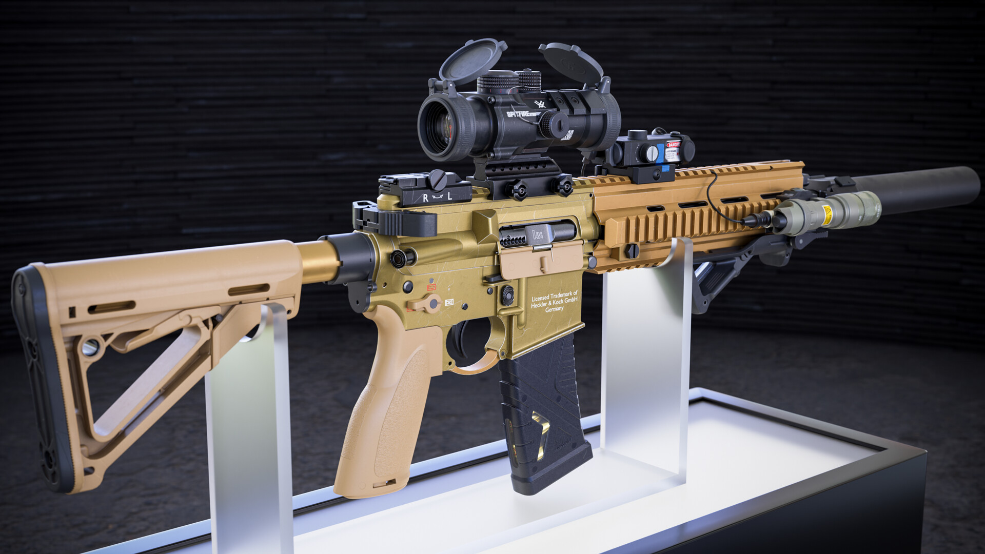 Zhmudenko Yevhen - HK416 (Custom)