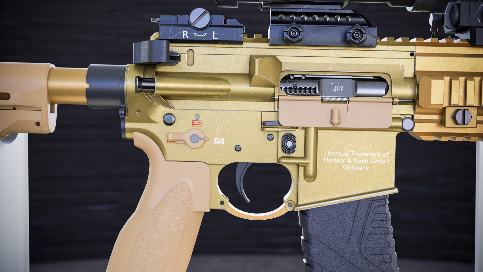 Zhmudenko Yevhen - HK416 (Custom)