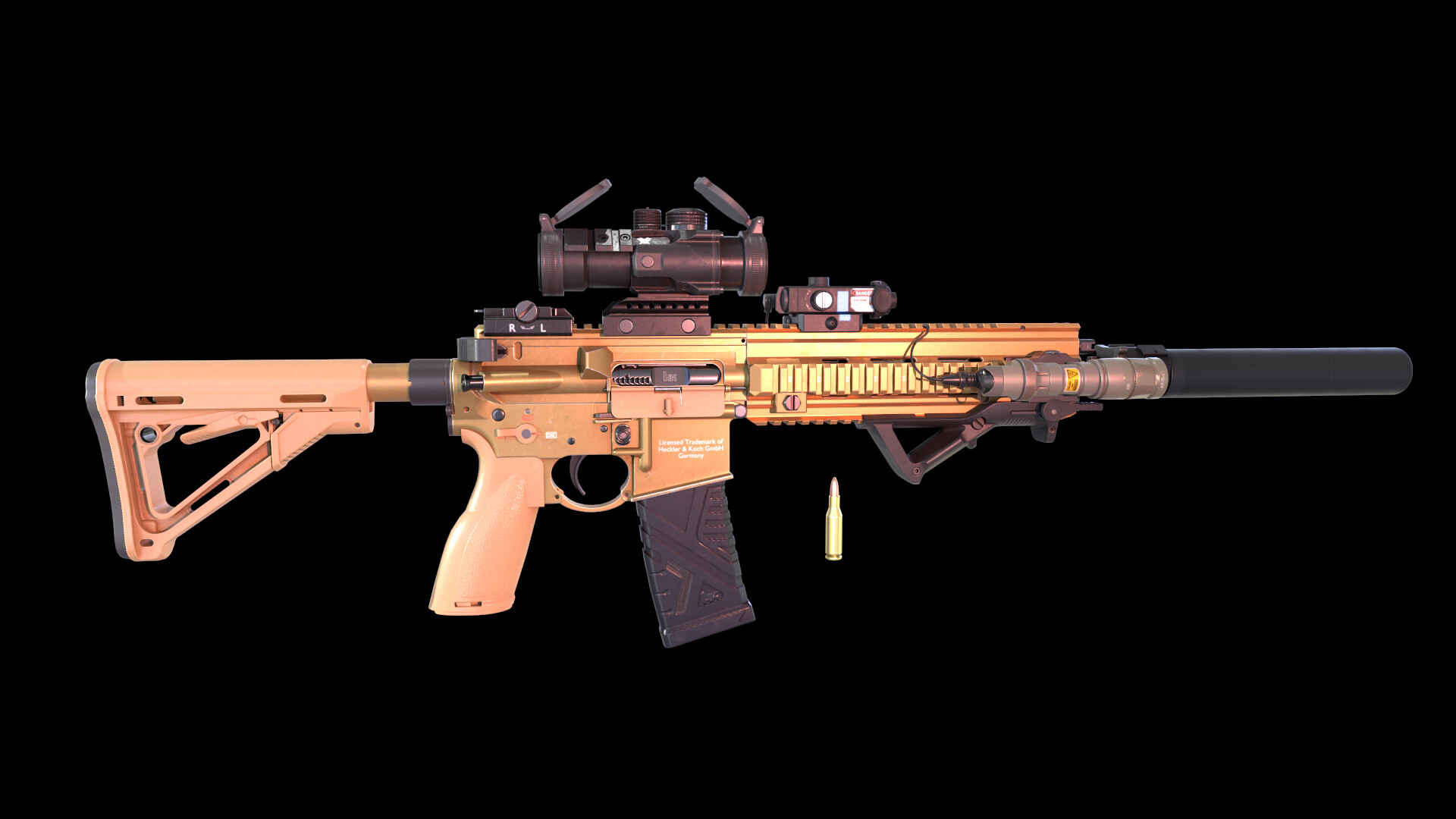 Zhmudenko Yevhen - HK416 (Custom)