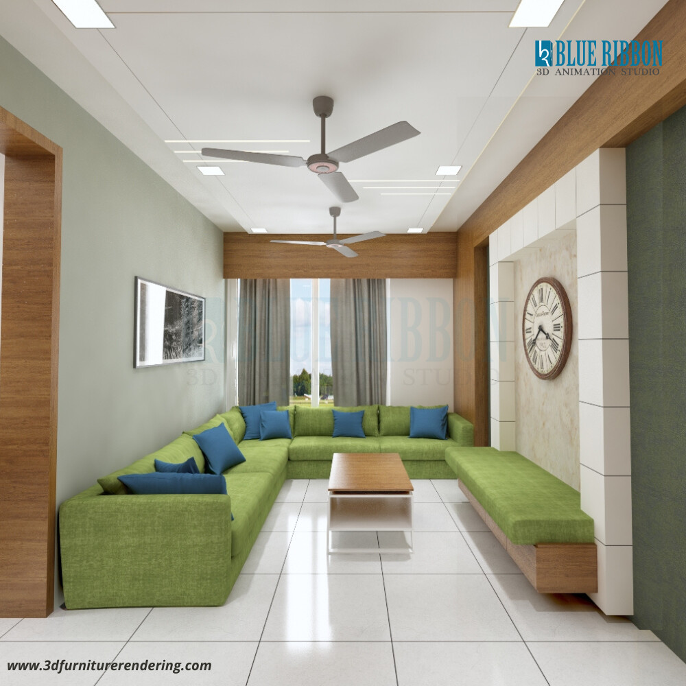 ArtStation - Awesome Looking Drawing Room Design With 3D Modeling Studio