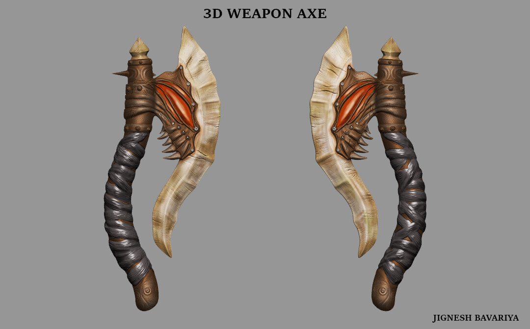 ArtStation - 3d weapons