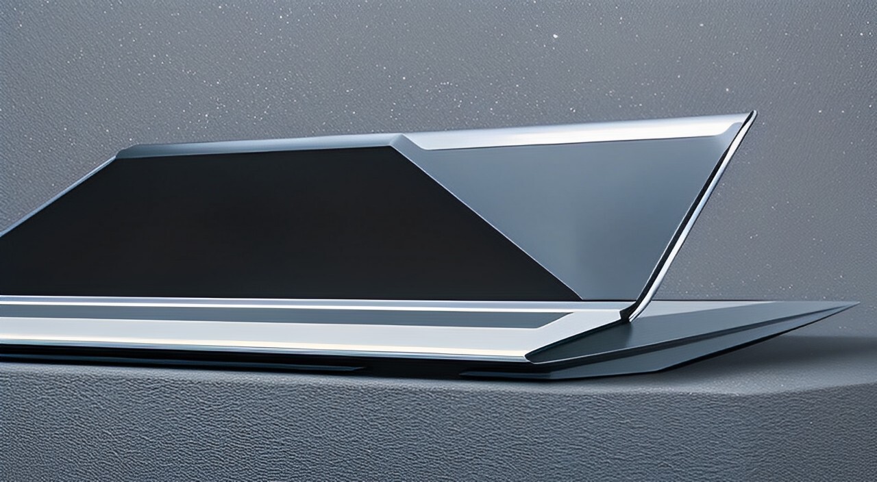 ArtStation - Futuristic laptop in fictional style