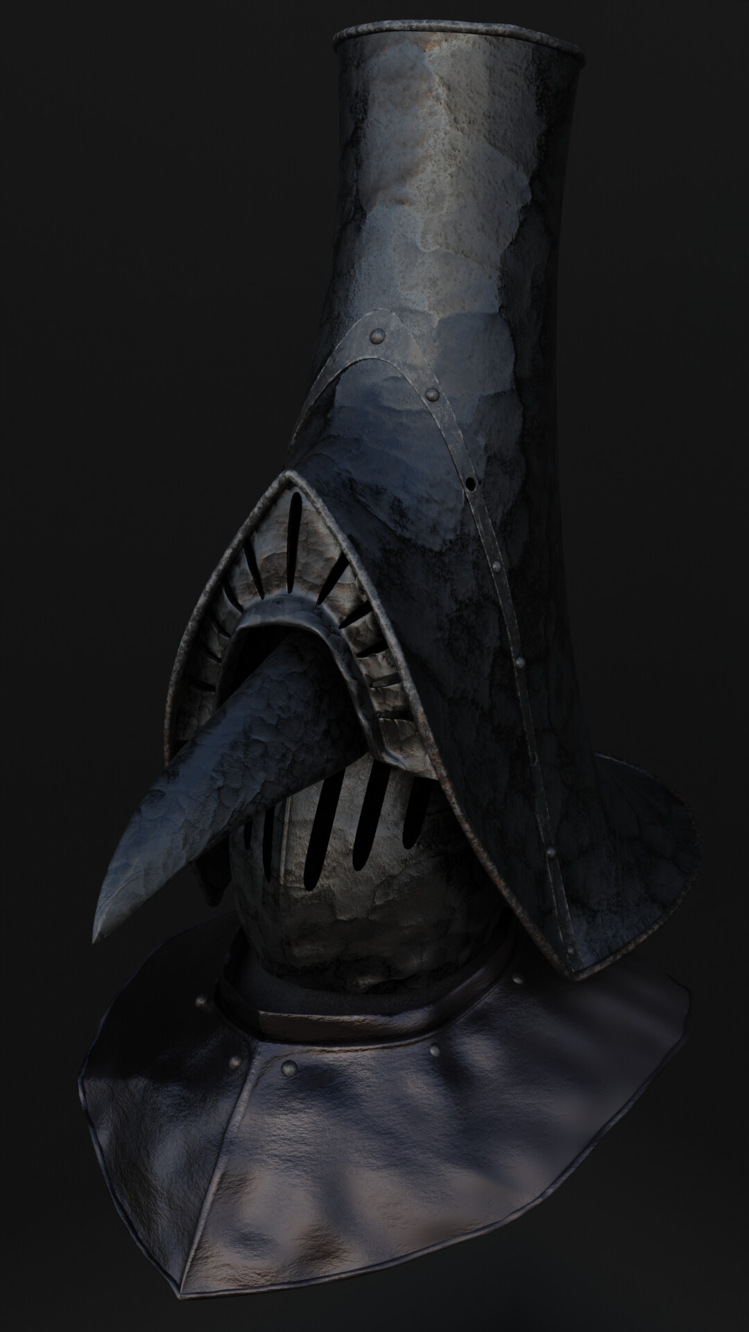 ArtStation - Plague legion knight's helmet