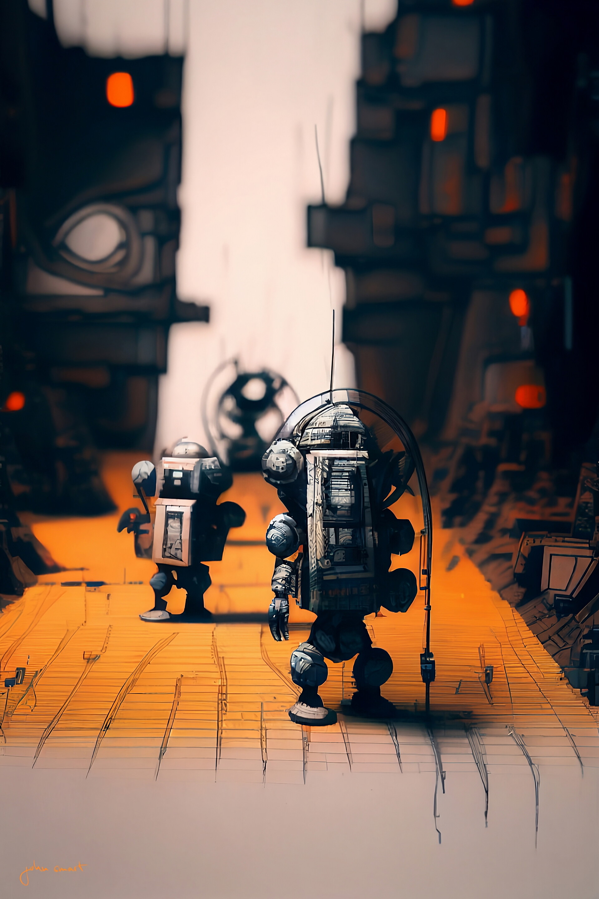 ArtStation - one of a hundred millions, john smart, midjourney_ai 2022