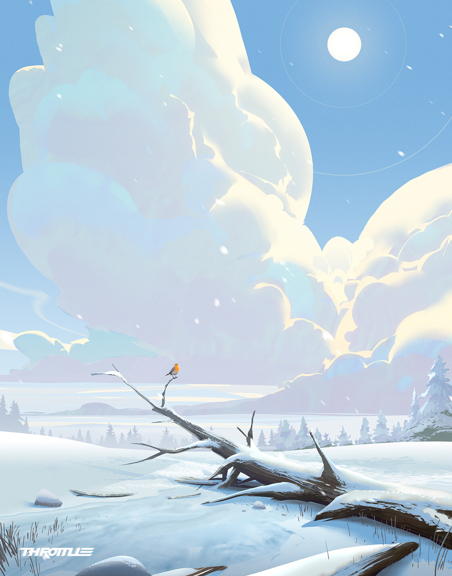 ArtStation - Crisp cold winter air